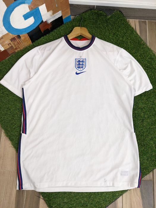 Nike Rare Vintage Soccer Jersey Nike England Cent Swoosh drill | Grailed