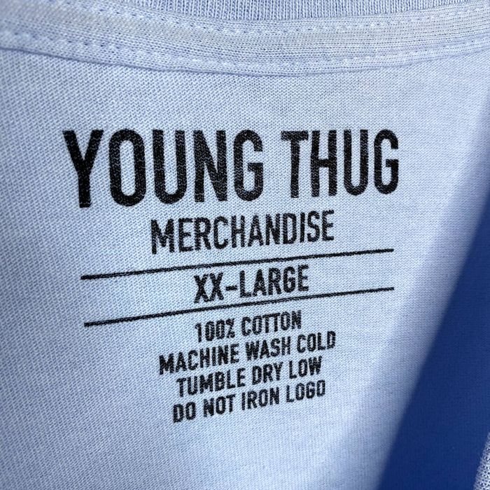 Young Thug Thugger Jeffrey Album Cover Hip Hop Rap Tour Merch Tee | Grailed