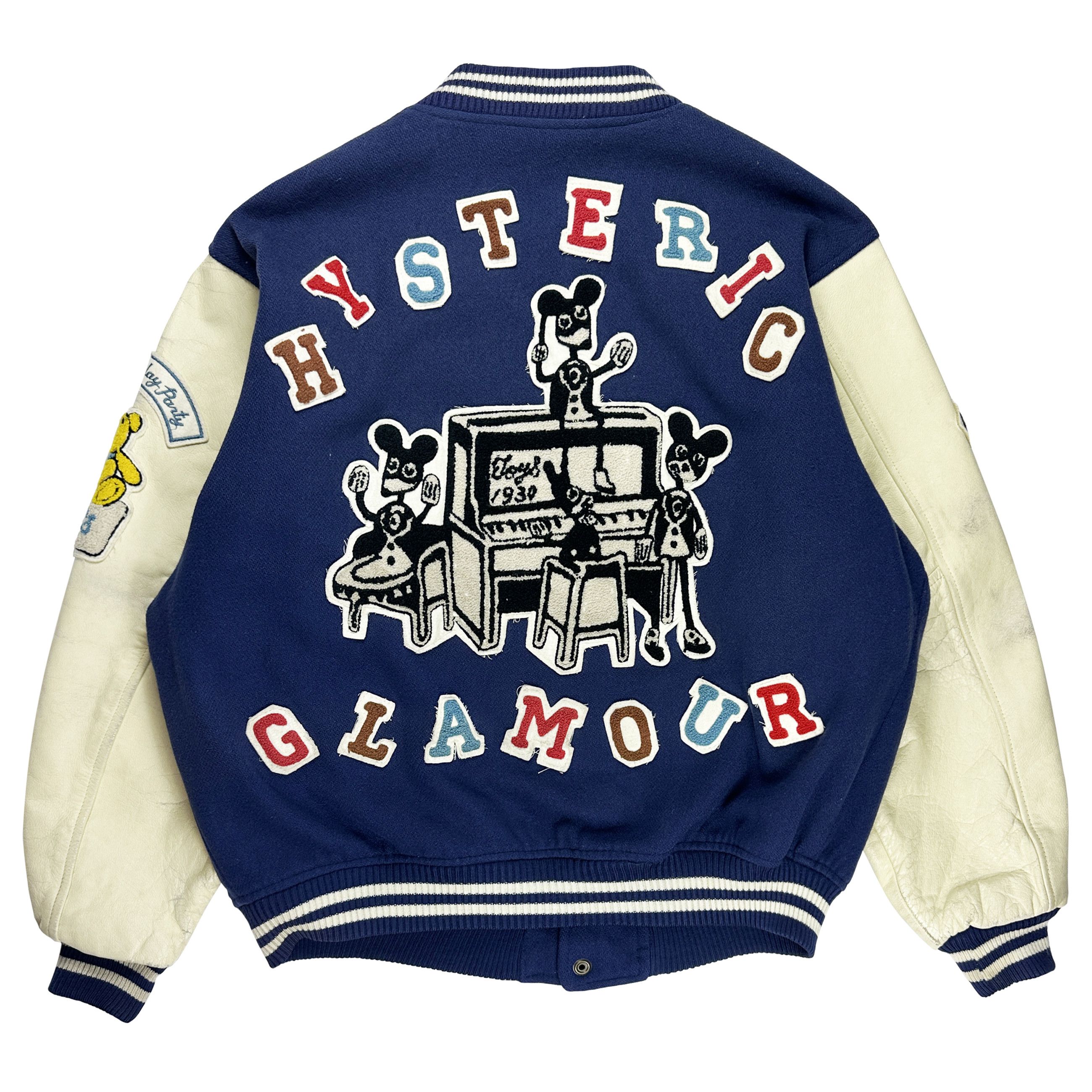 Hysteric Glamour 80's Melx Max Varsity Jacket | Grailed