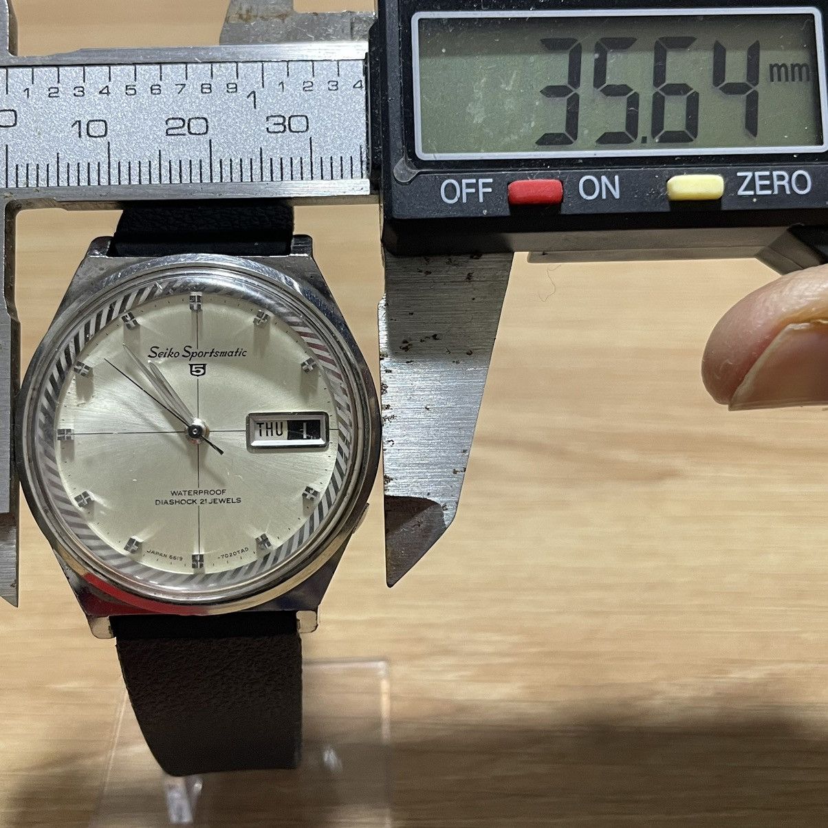 Vintage Seiko Sportsmatic 5 21 Jewels Automatic Watch Japan | Grailed