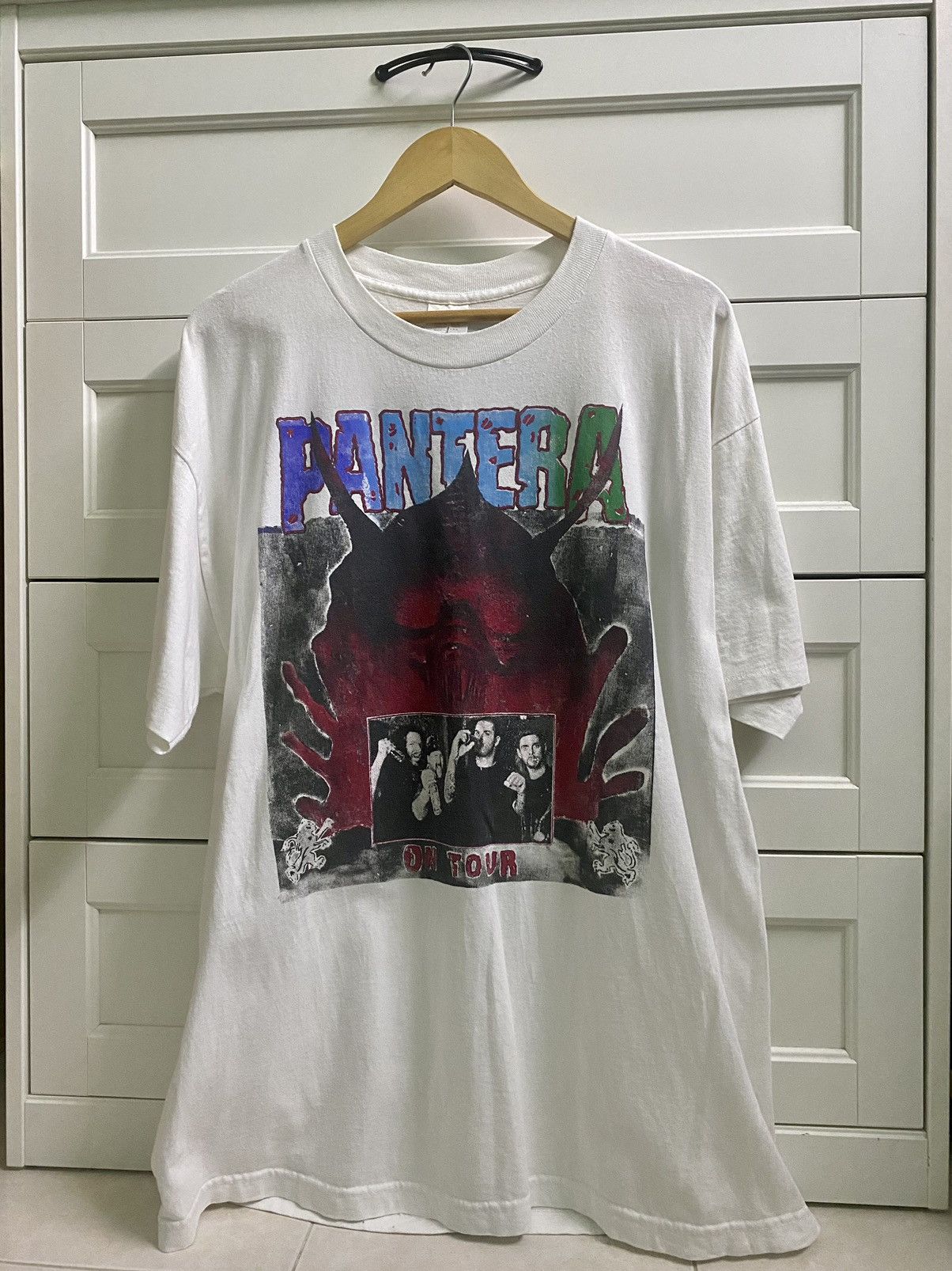 Band Tees Bootleg Rare Vintage Pantera 90s 🩻 | Grailed