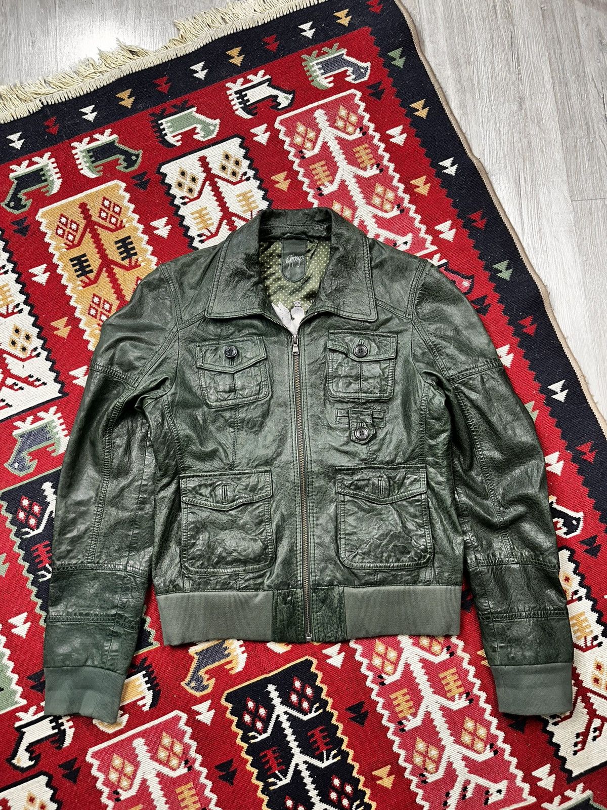 Avant Garde × Gypsy × Hysteric Glamour Vintage Gypsy Leather Jacket LGB ...