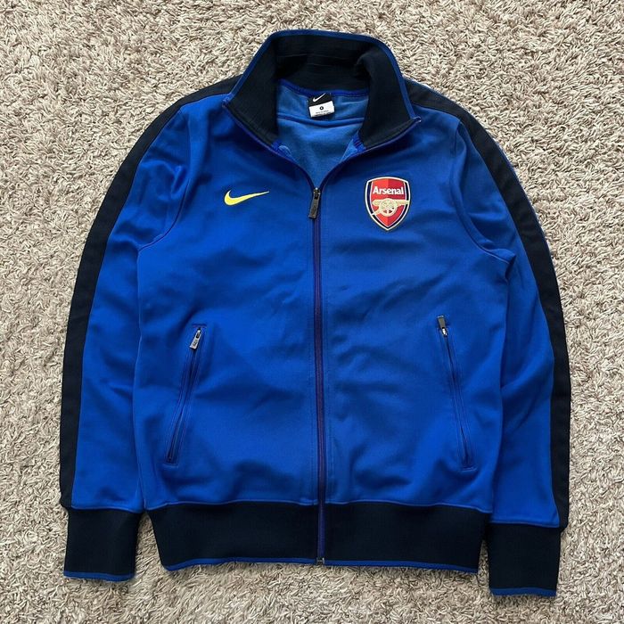 Nike Arsenal 2010 Warm Up Full Zip Track Jacket | Grailed