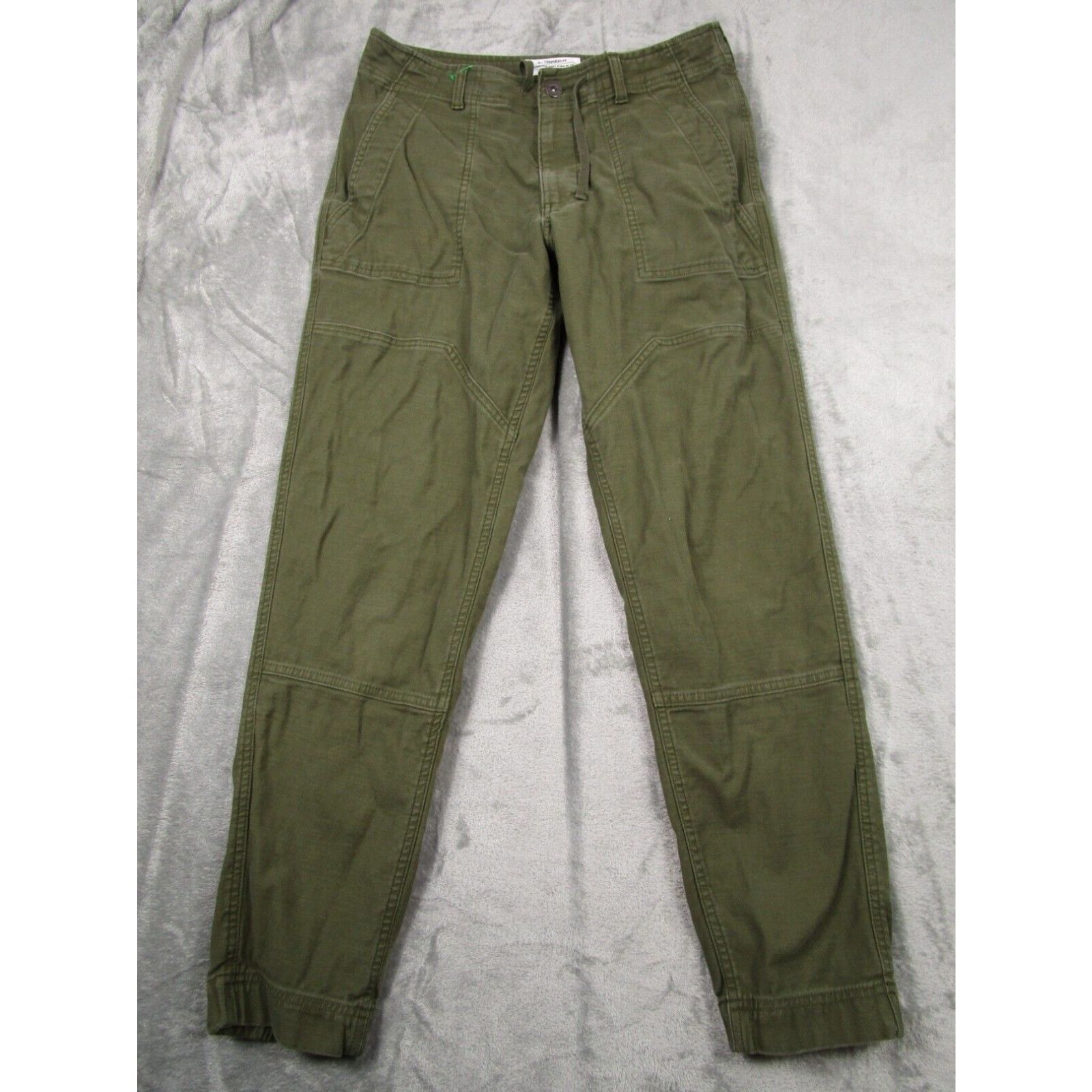 Vintage REI Jeans Mens 32x32 Green Double Knee Outdoor Workwear Pockets ...