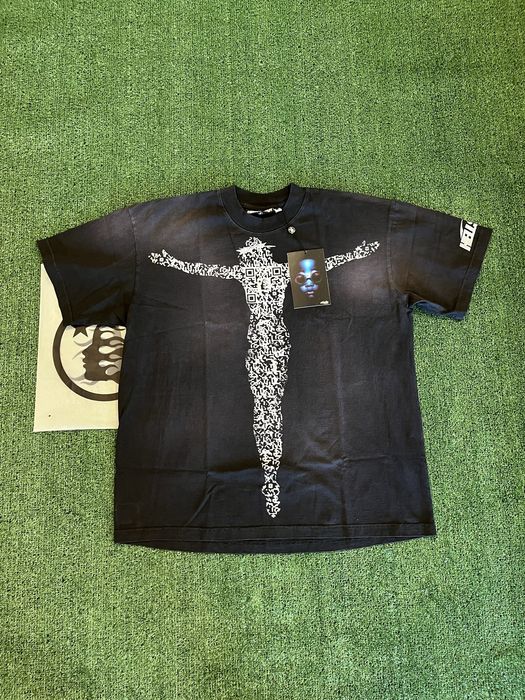 HELLSTAR Hellstar Studios QR Christ Tee Shirt Capsule 10 NWT | Grailed