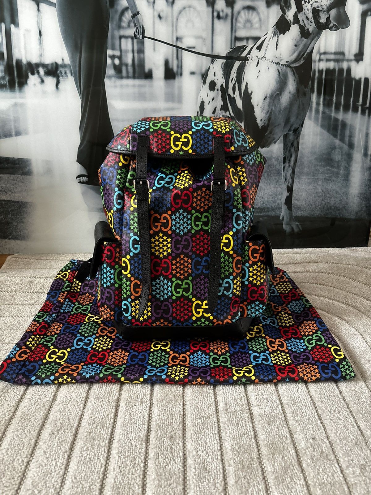 Gucci Gucci GG Psychedelic backpack | Grailed