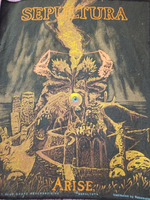 Vintage Sepultura Arise back patch | Grailed