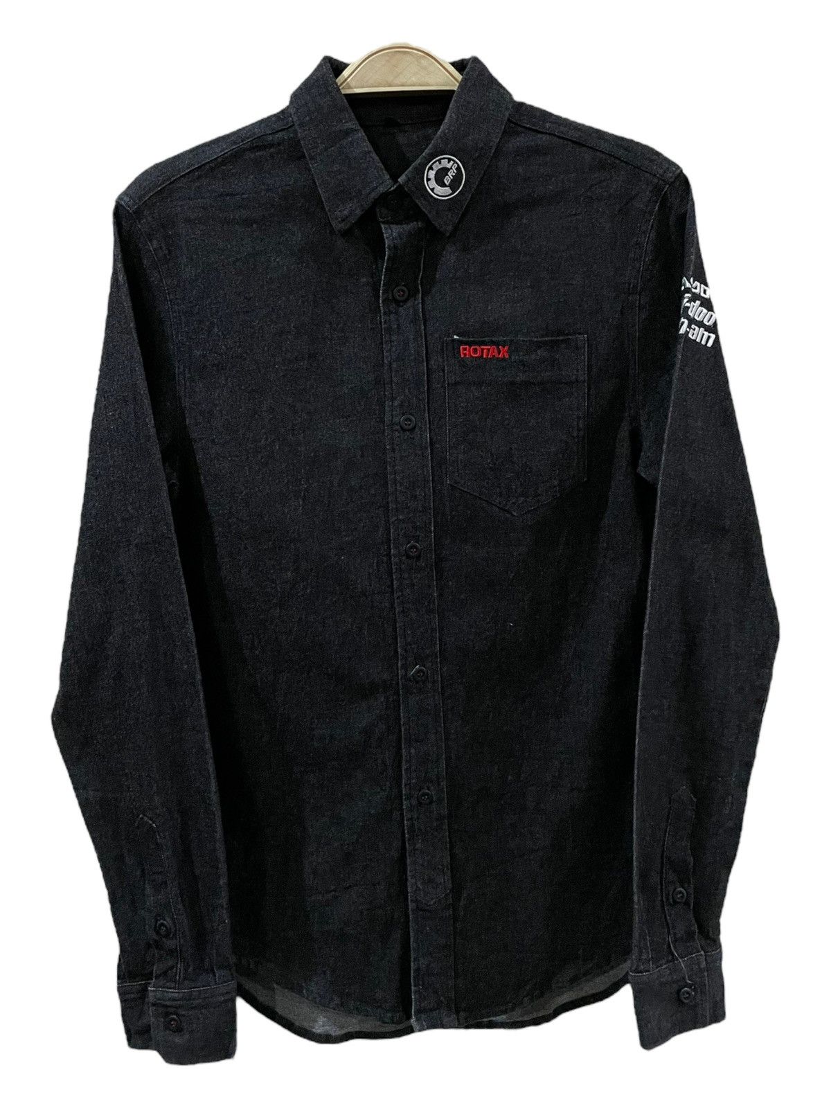 Japanese Brand Vintage BRP Rotex SeaDoo Ski-Doo Can-Am Denim Flannel ...