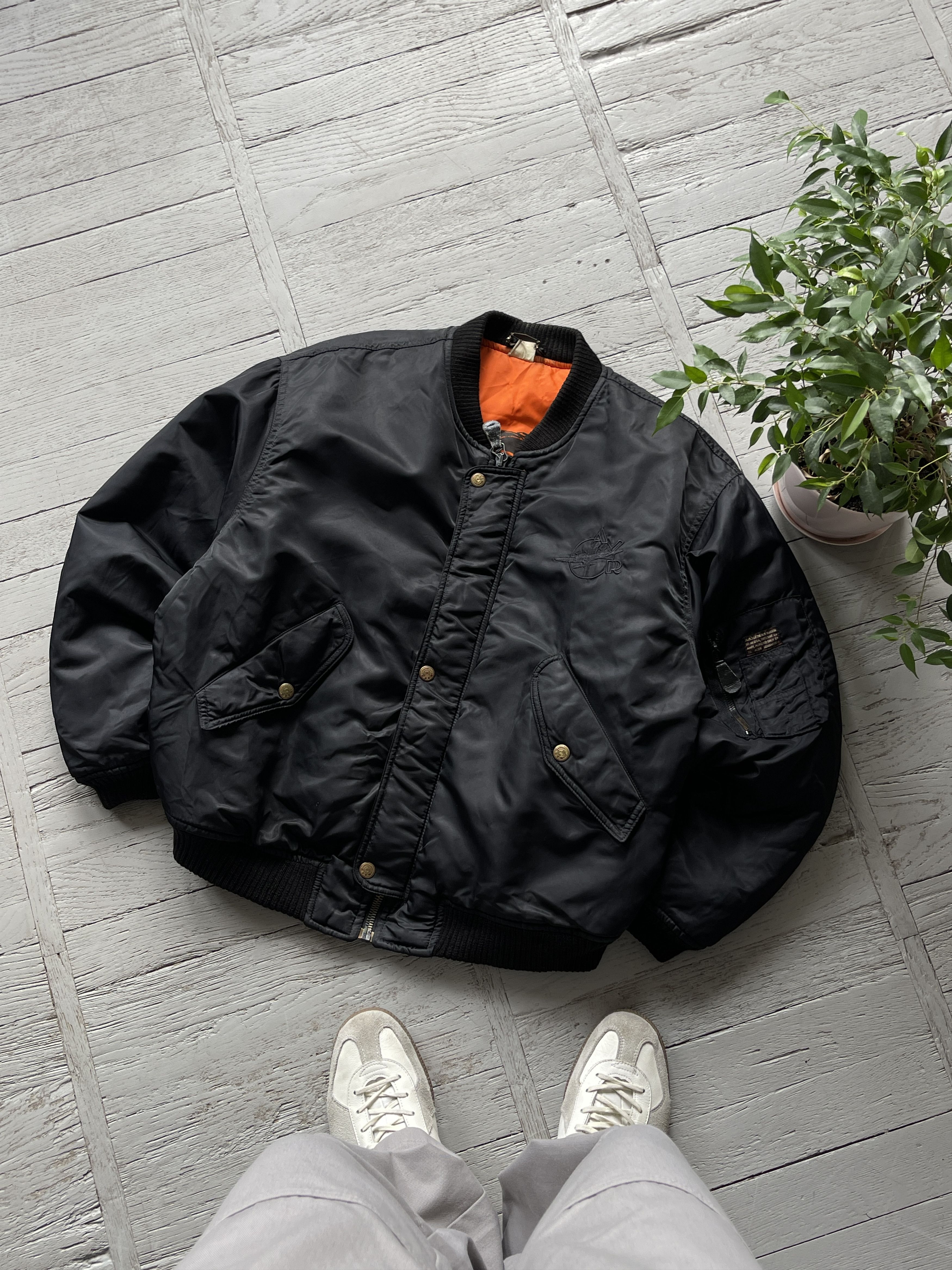 Vintage Vintage MA 1 Intermediate Bomber Jacket | Grailed