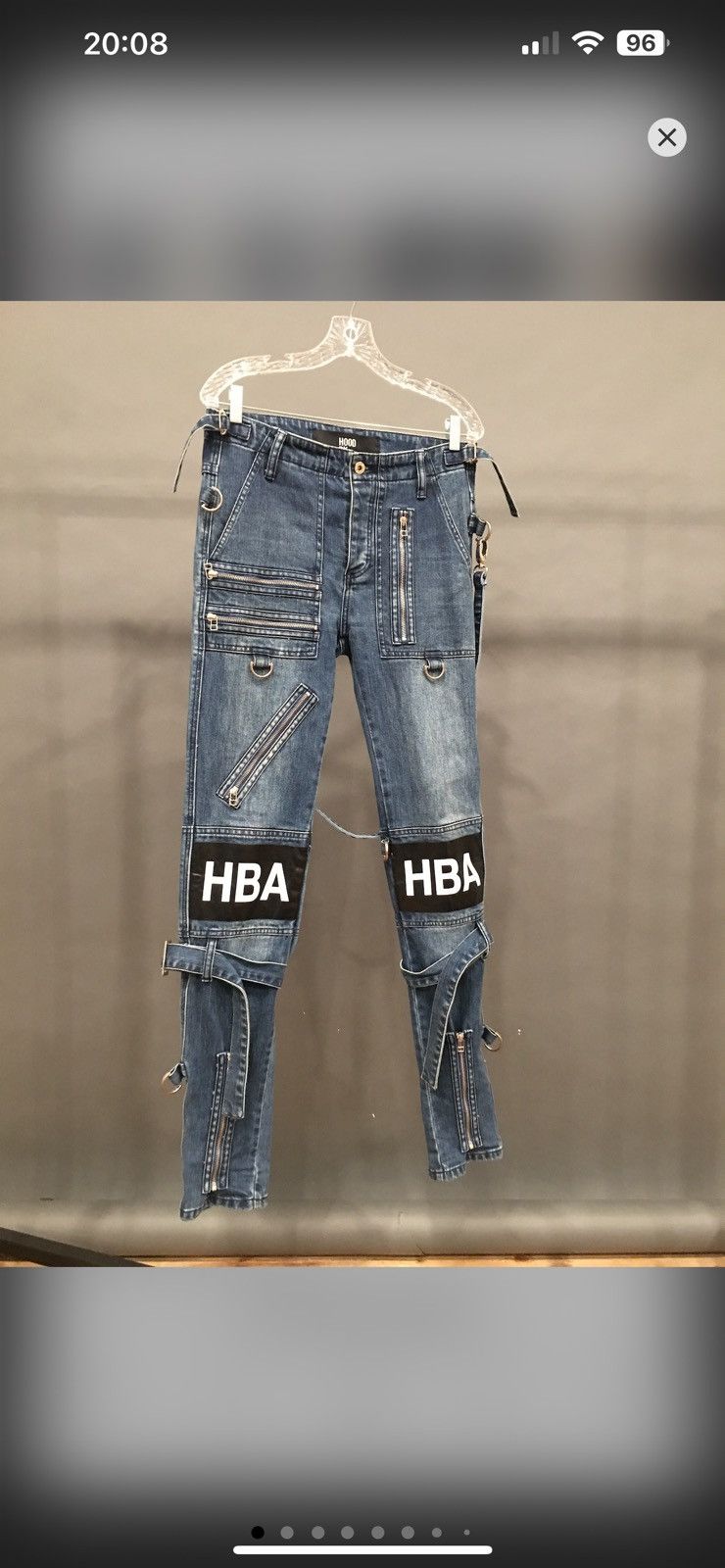 Hood By Air HBA Bondage Jeans - RARE | Grailed