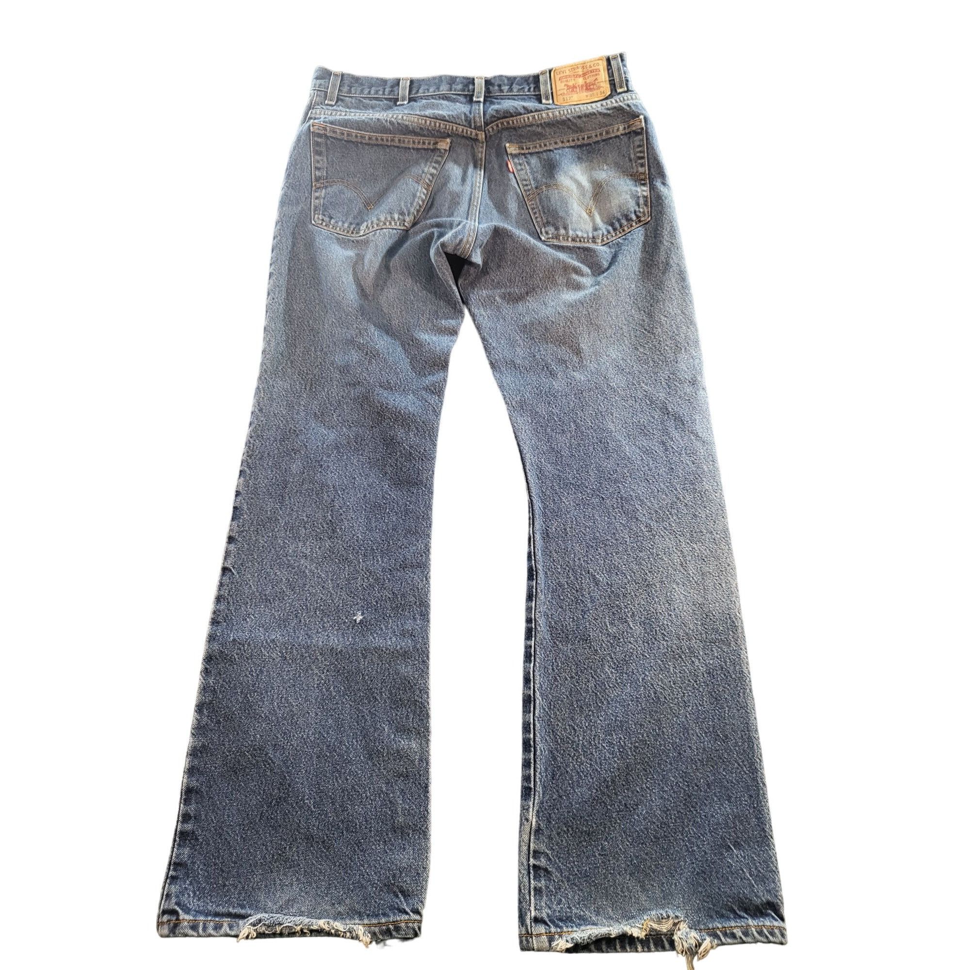 Levi's Levi's 517 Bootcut Jeans Men Sz 38 X 34 Blue Denim Western | Grailed