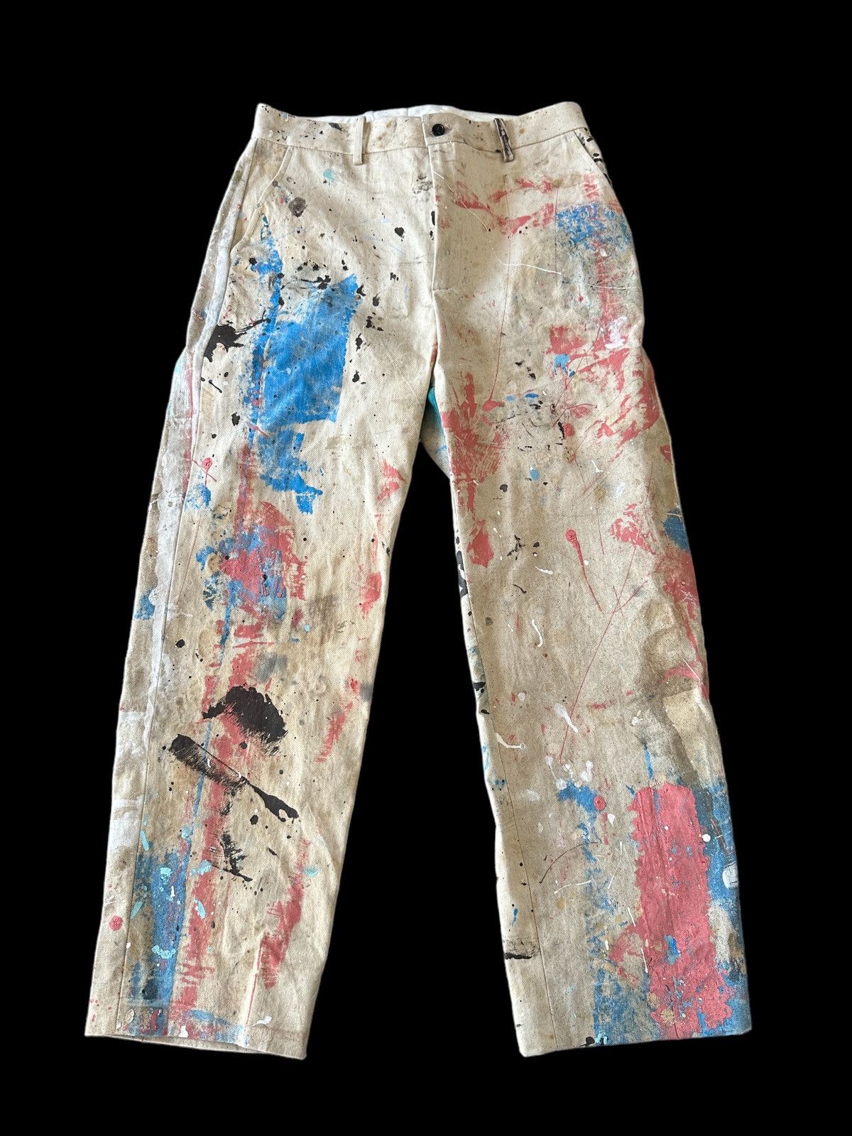 Bode Bode Canvas Paint Pants 1/1 | Grailed