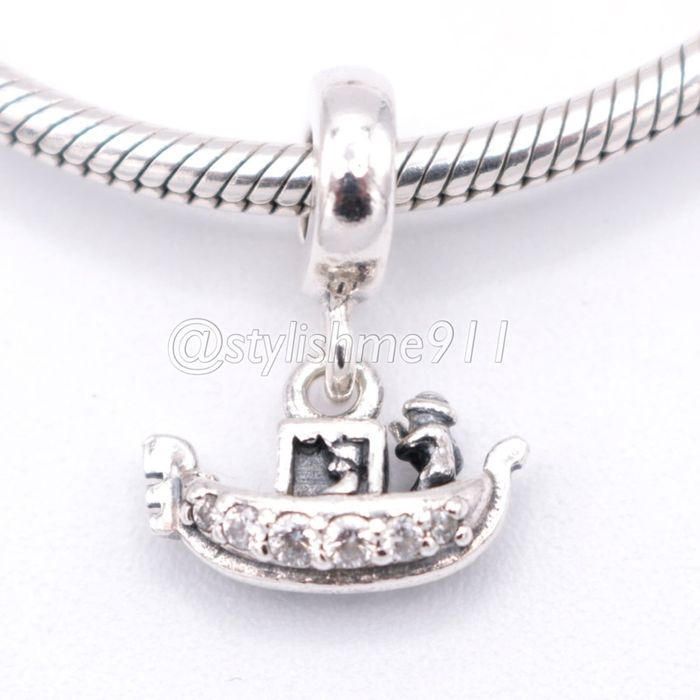 pandora Authentic Pandora Gondola Dangle Charm - 791143CZ | Grailed