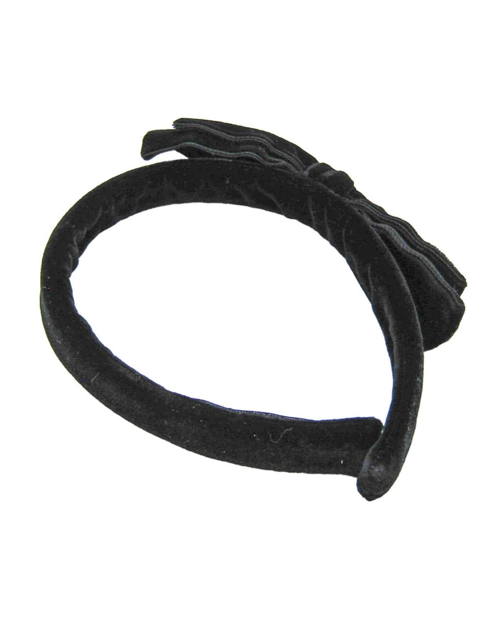 Chanel Black Velvet Alice Band for Women | Grailed