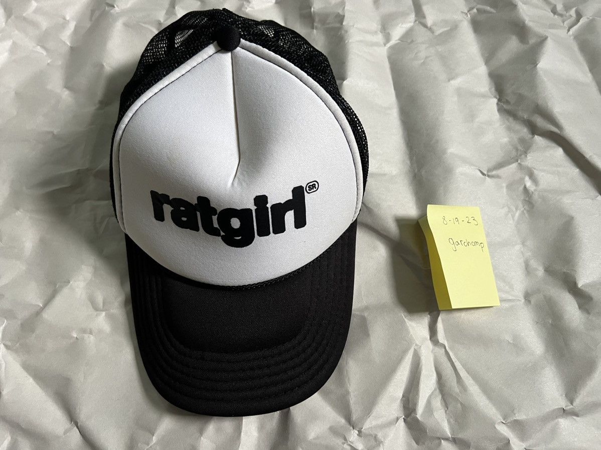 Stray Rats Rat girl trucker black | Grailed