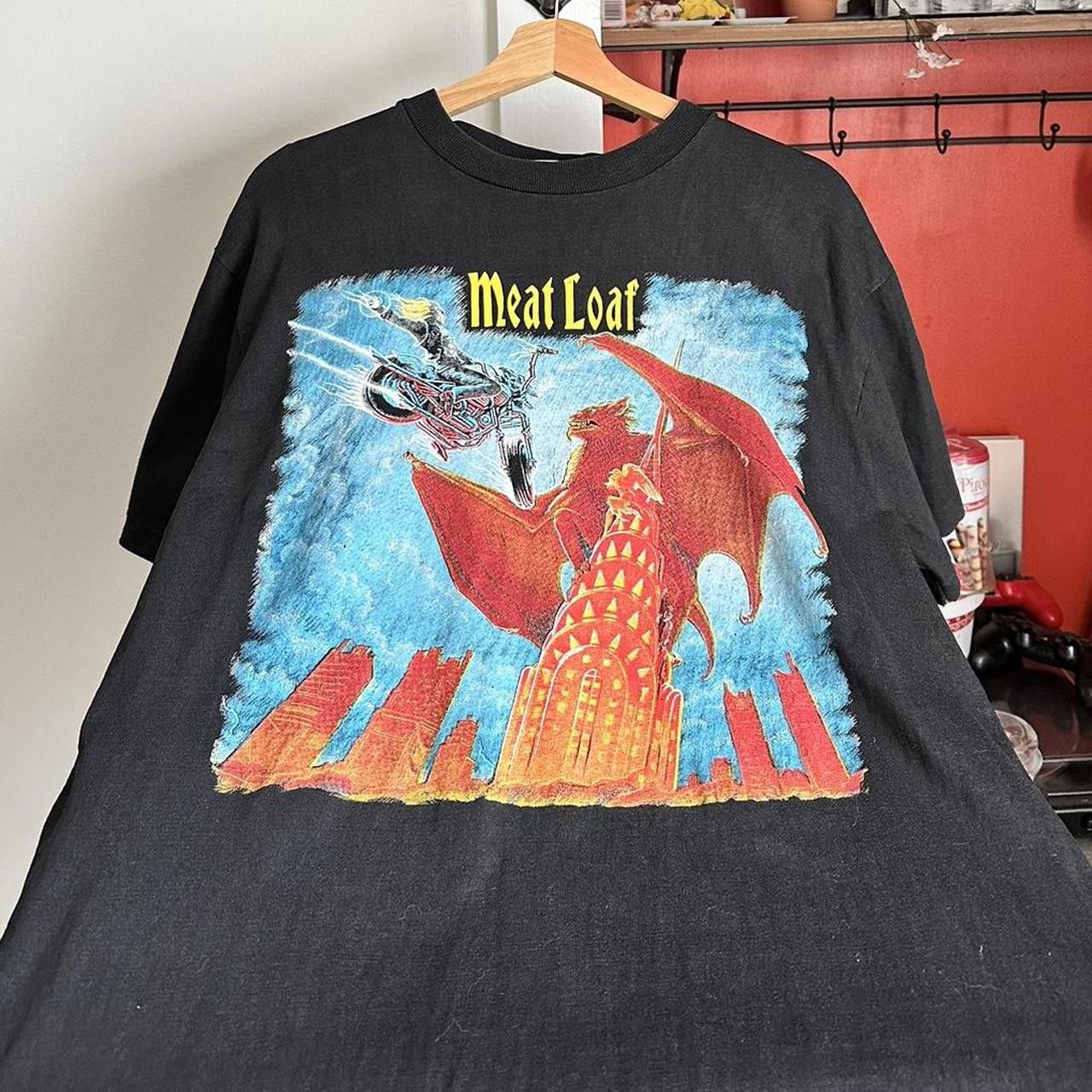 Band Tees × Rock Tees × Vintage Vintage Meat Loaf Shirt | Grailed