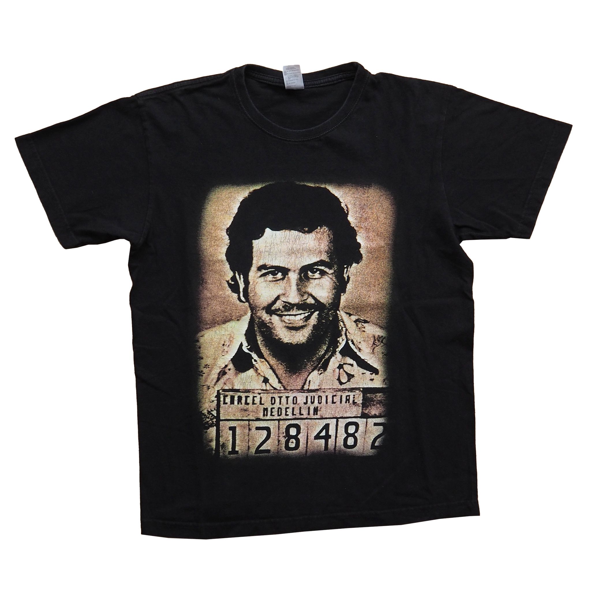 Rare × Very Rare × Vintage 90s Pablo Escobar Mugshot ARITEX Vintage ...