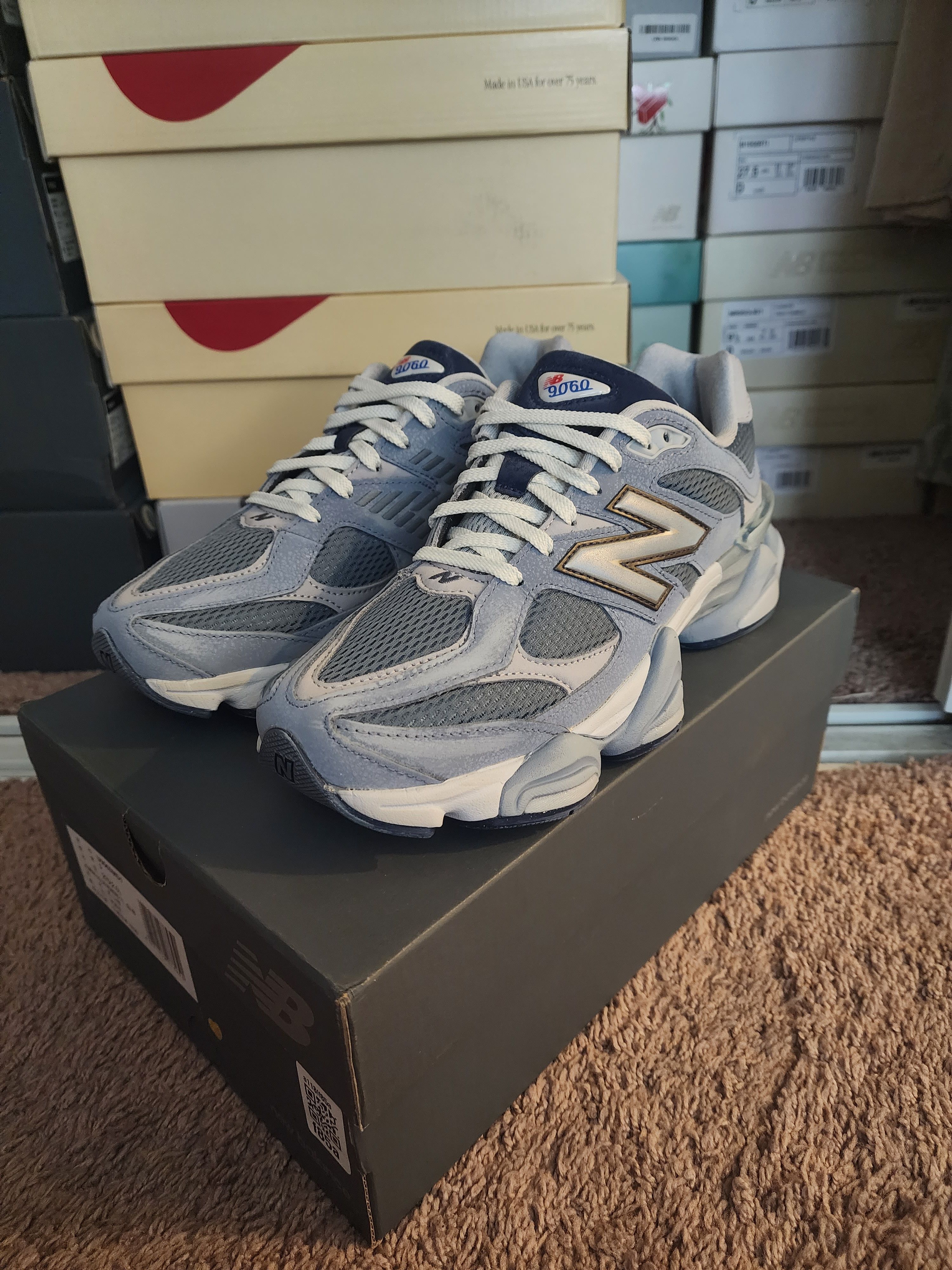 New Balance New Balance 9060 Grey Day | Grailed