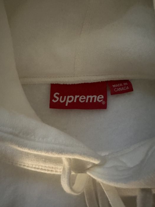 Supreme White Supreme Bogo Hoodie | Grailed