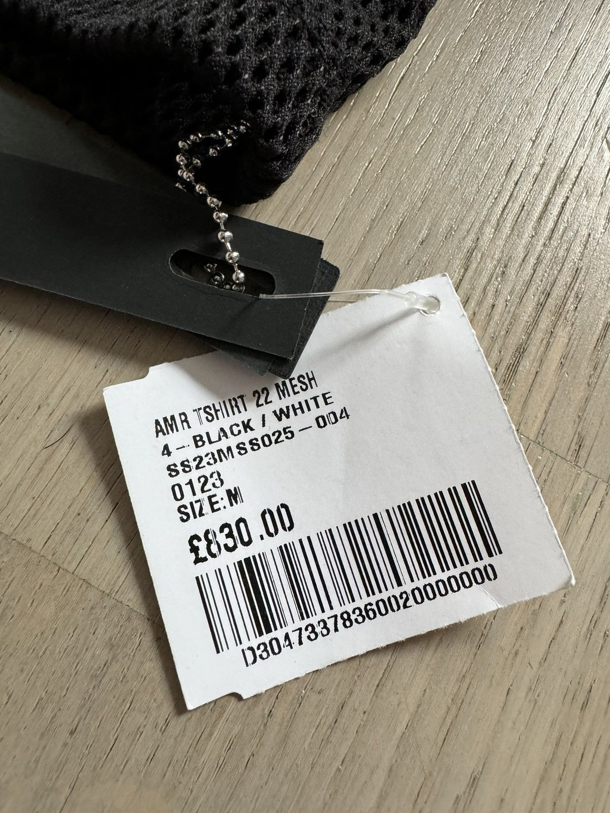 Amiri AMIRI tshirt STUDY SIZES IN PHOTOS SHOWN BY TAPE MEASURE | Grailed