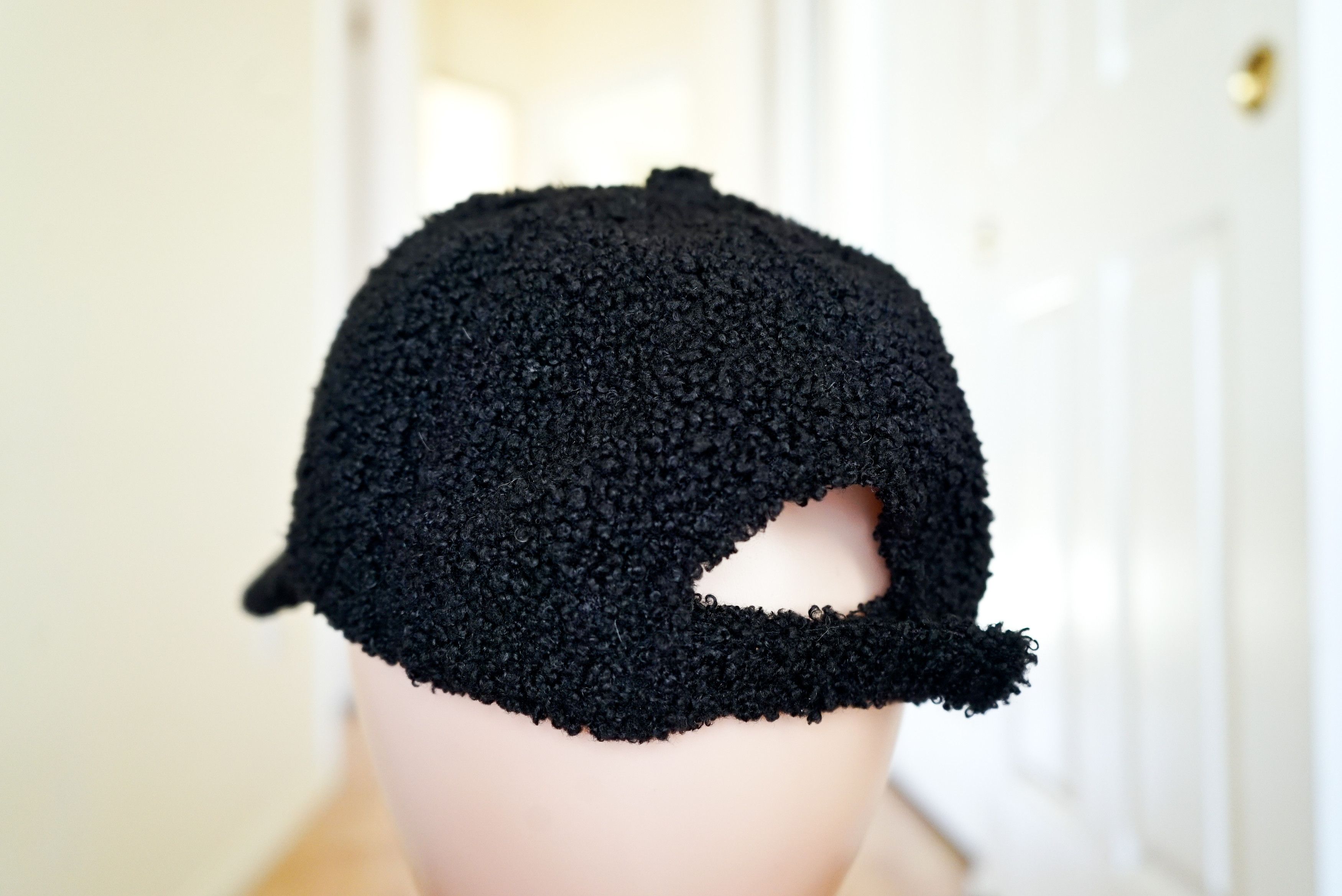 Handmade Black Cat Zoning Out Dissociating Meme Embroidered Hat | Grailed