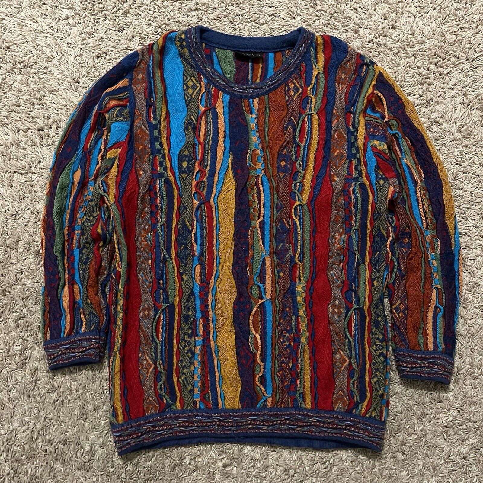 Other × Streetwear Geccu Australia Merino Wool Knit Coogi Style Crazy ...