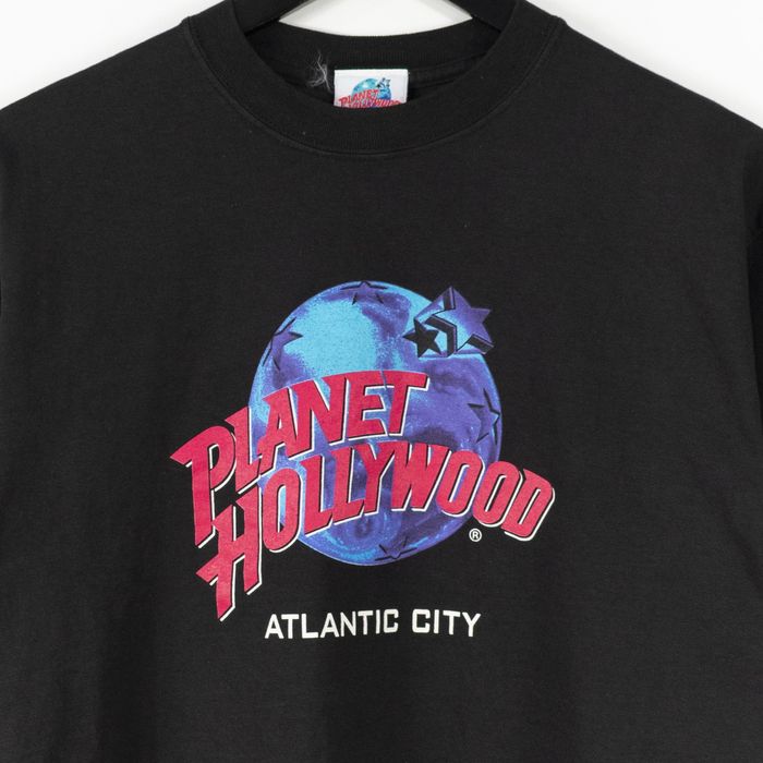 Vintage Y2K Planet Hollywood Atlantic City Logo T-Shirt Size Medium ...
