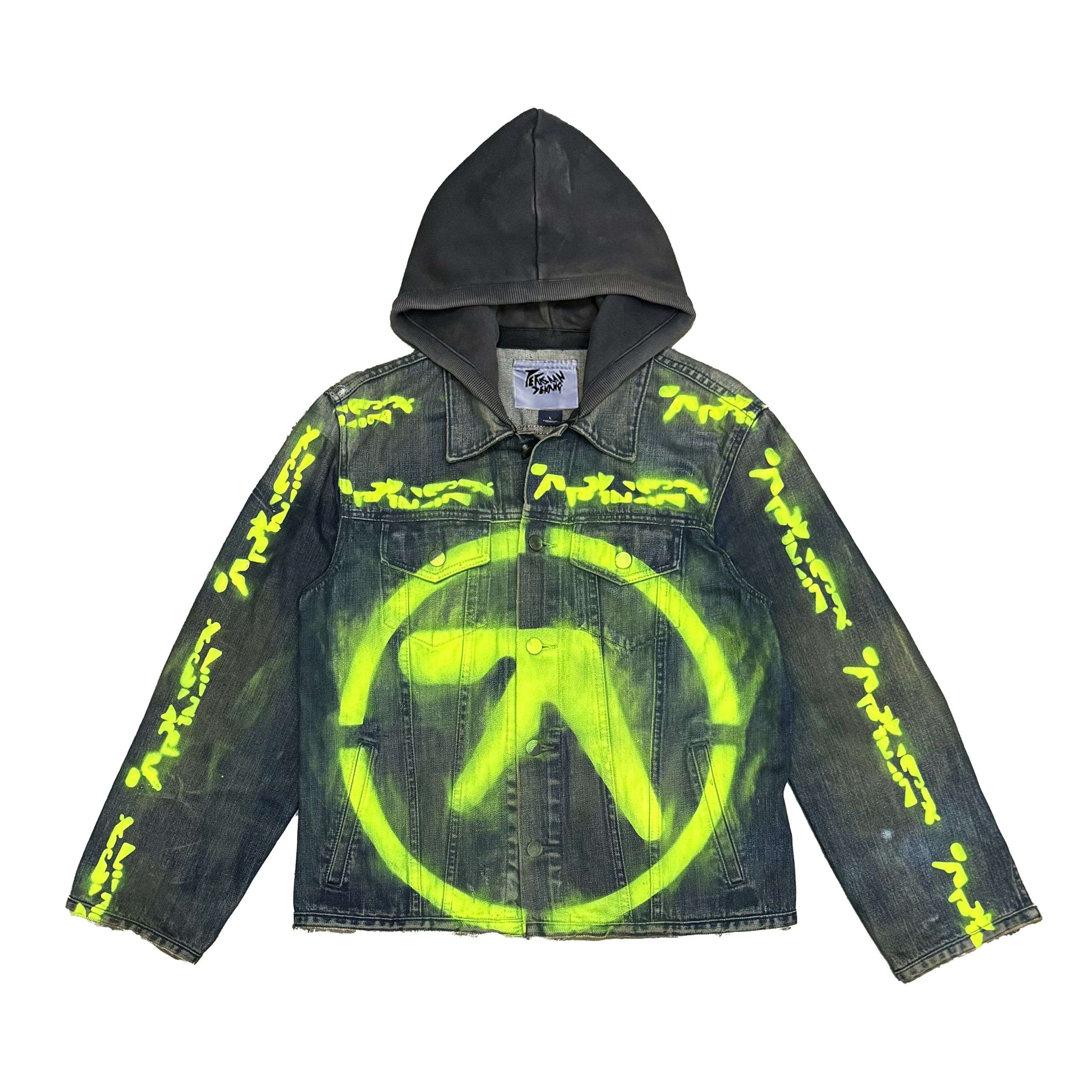 Other Aphex Twin Denim Custom Jacket | Grailed