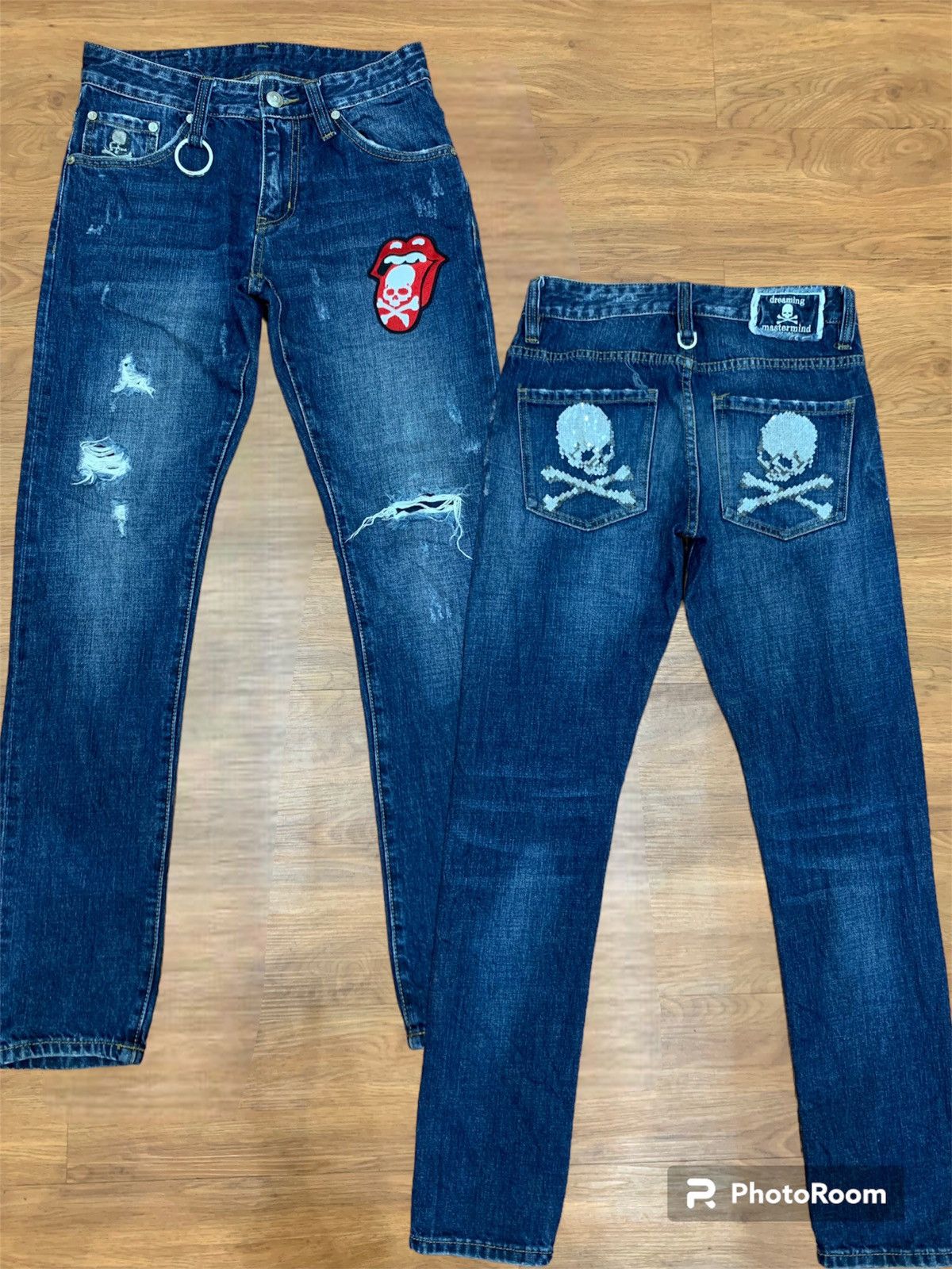 Mastermind Japan LASTDROP💔 MASTERMIND JAPAN Rollingstone patch skull ...