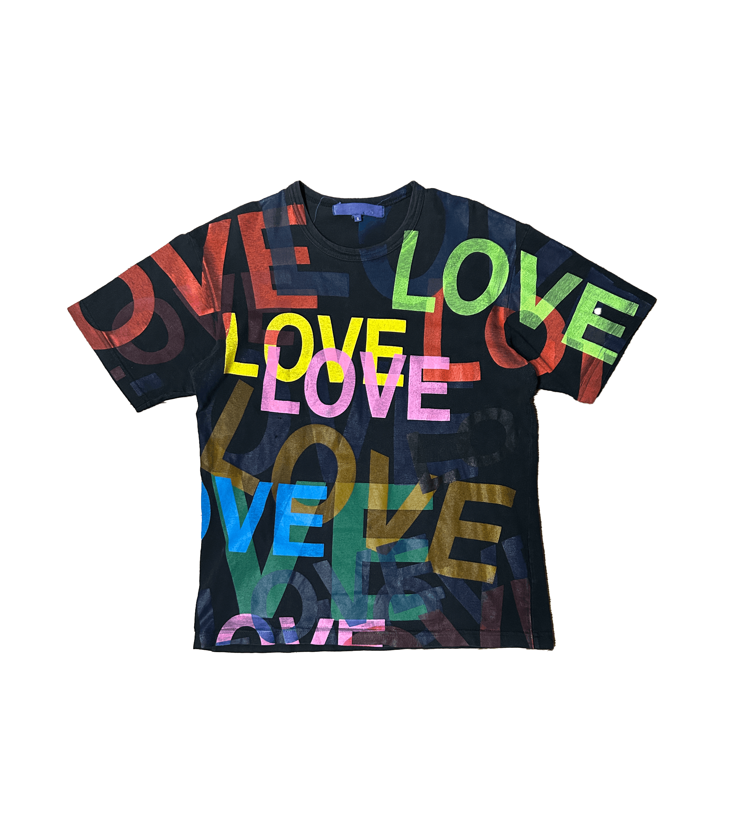 Comme des Garcons × Junya Watanabe Junya Watanabe ss01 "Poem " Love T Shirt | Grailed