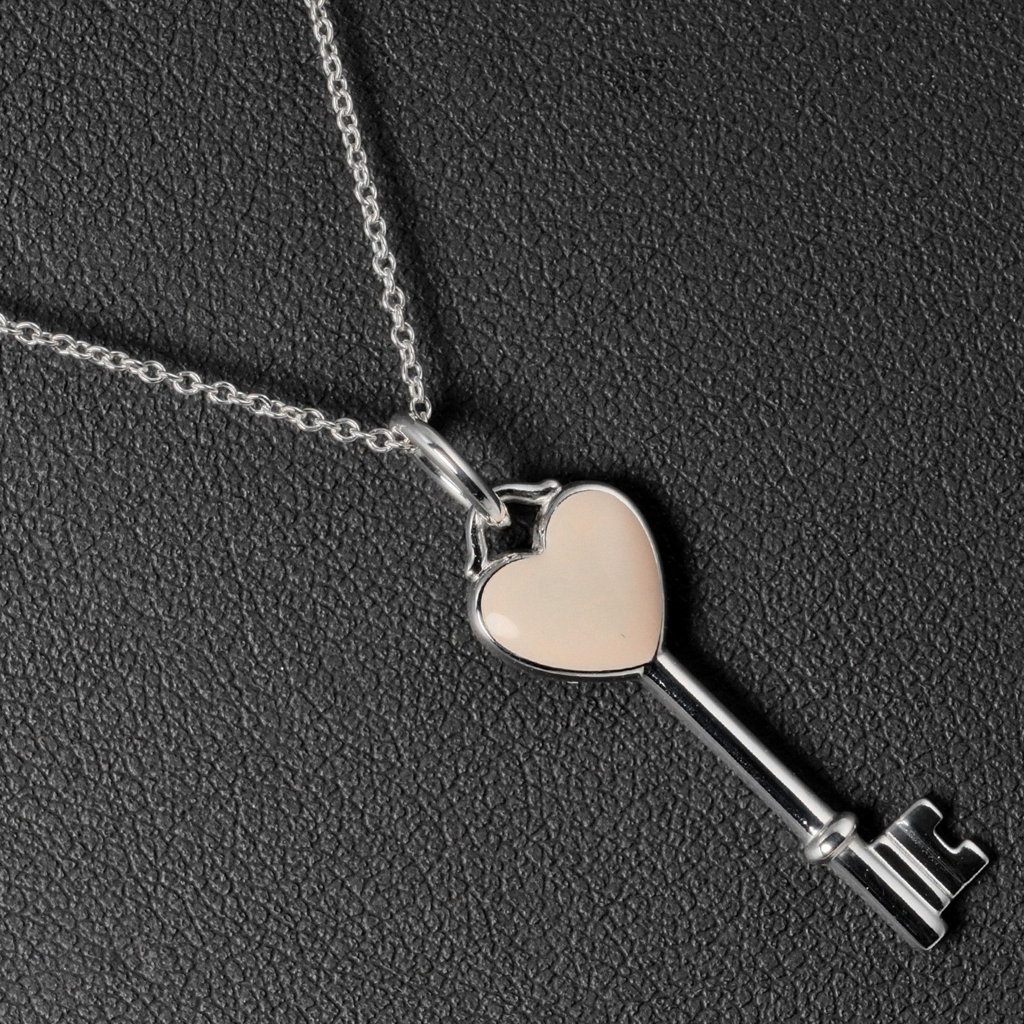 Tiffany & Co. Tiffany Heart Key Necklace Silver 925 TIFFANY&Co. | Grailed