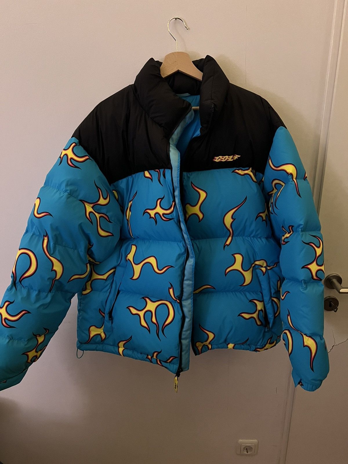 Golf Wang × Golf le Fleur × Tyler The Creator Golf Wang Flame Puffer ...