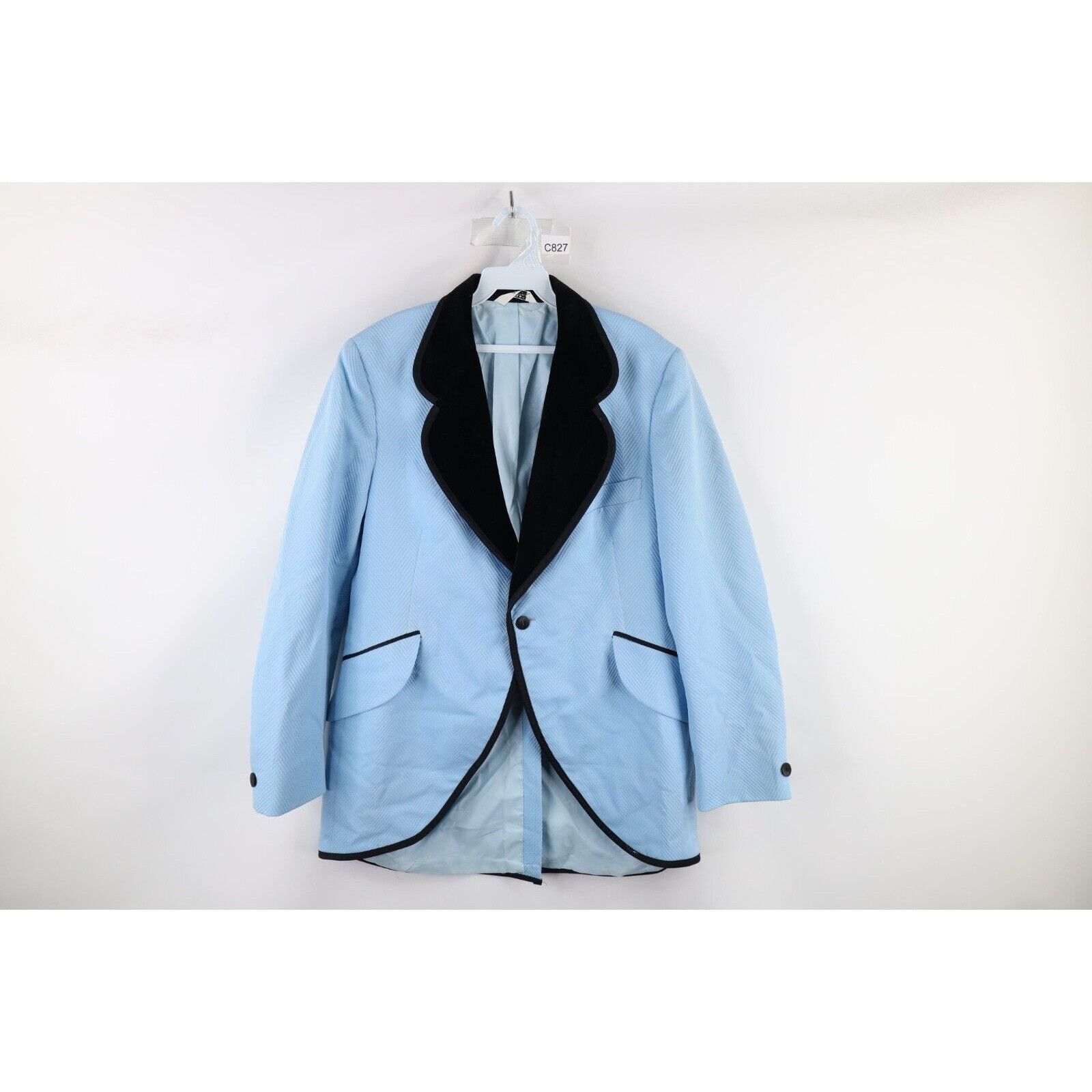 Vintage Vintage 60s Rockabilly Velvet Collar Tuxedo Prom Jacket | Grailed