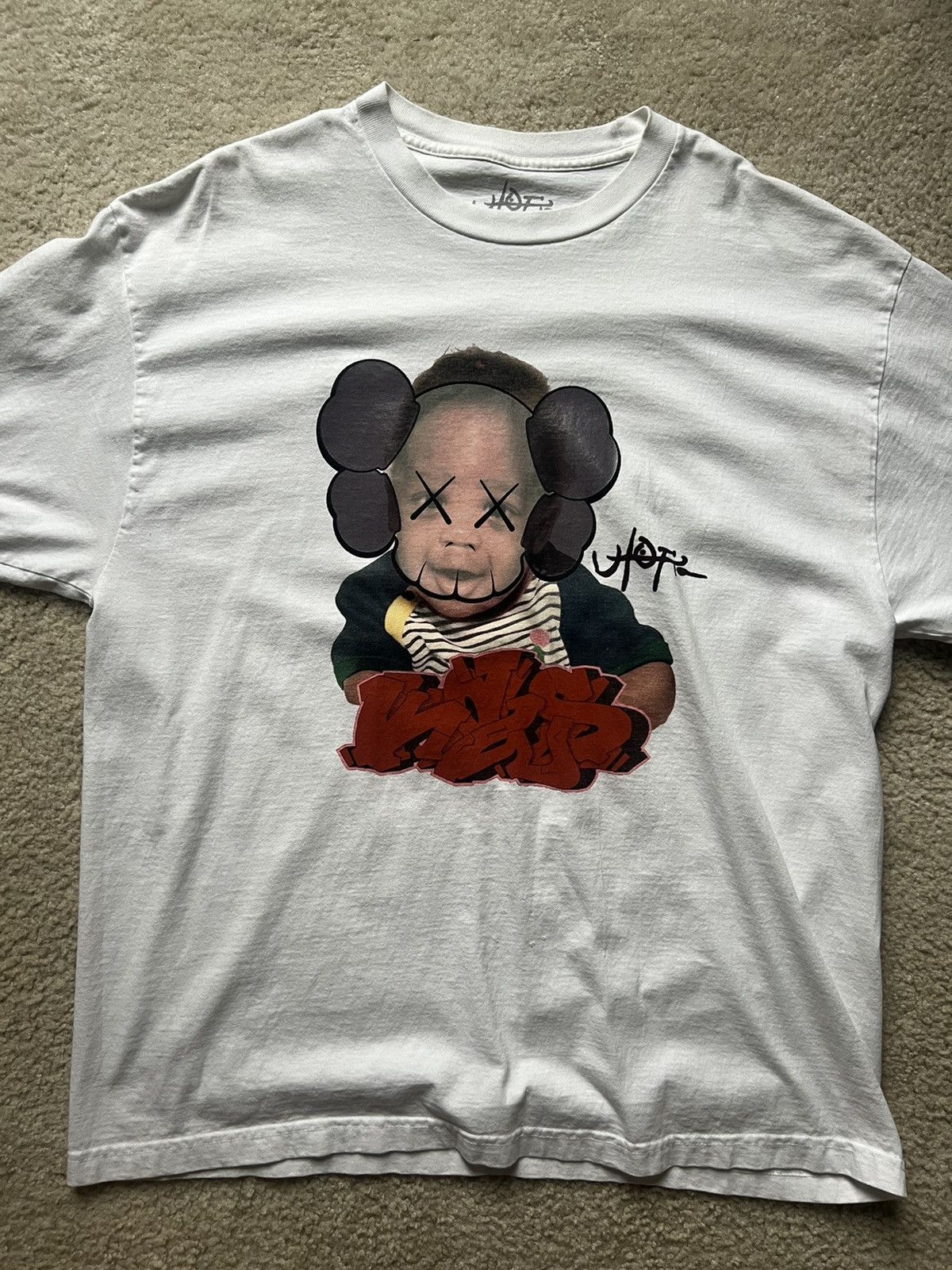 Kaws × Travis Scott Travis Scott x Kaws Utopia Tee | Grailed