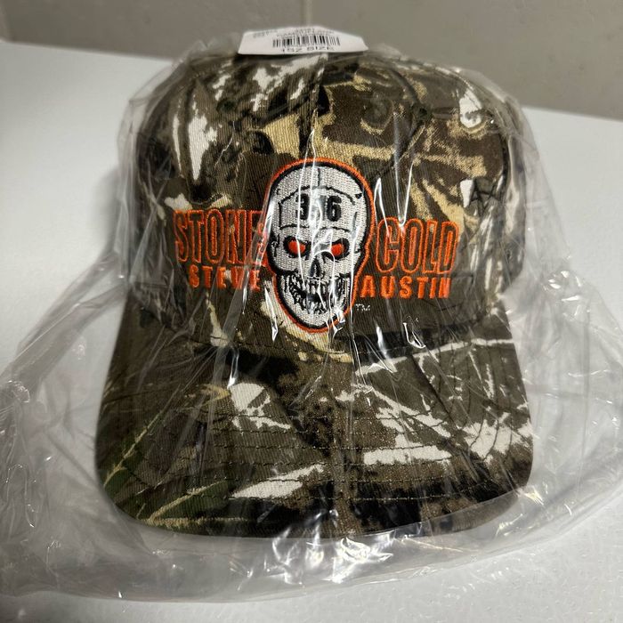 Wwe Vintage Style WWE Stone Cold Steve Austin Realtree Camo Hat | Grailed