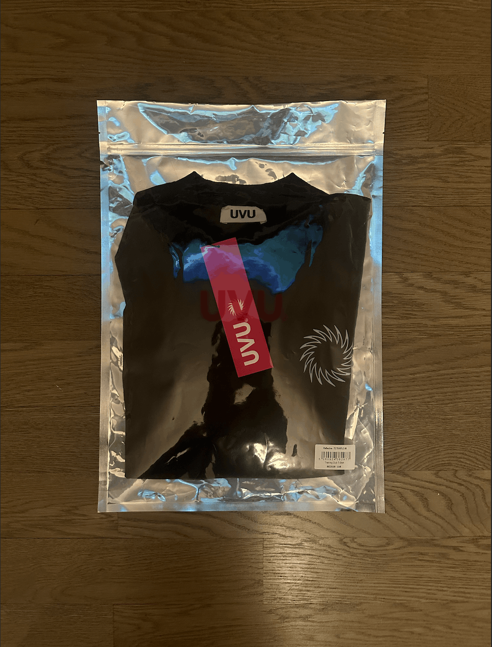 UVU UVU Training Club T Shirt Large Stonewash Black / Reflective | Grailed