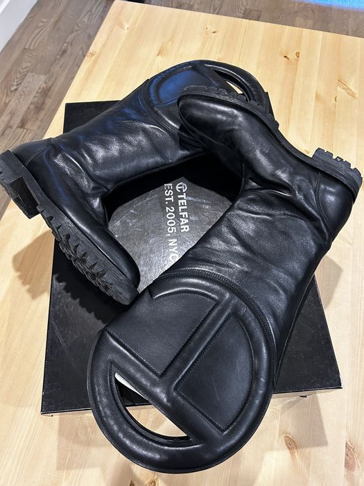 Telfar TELFAR Signature Logo Boot | Grailed