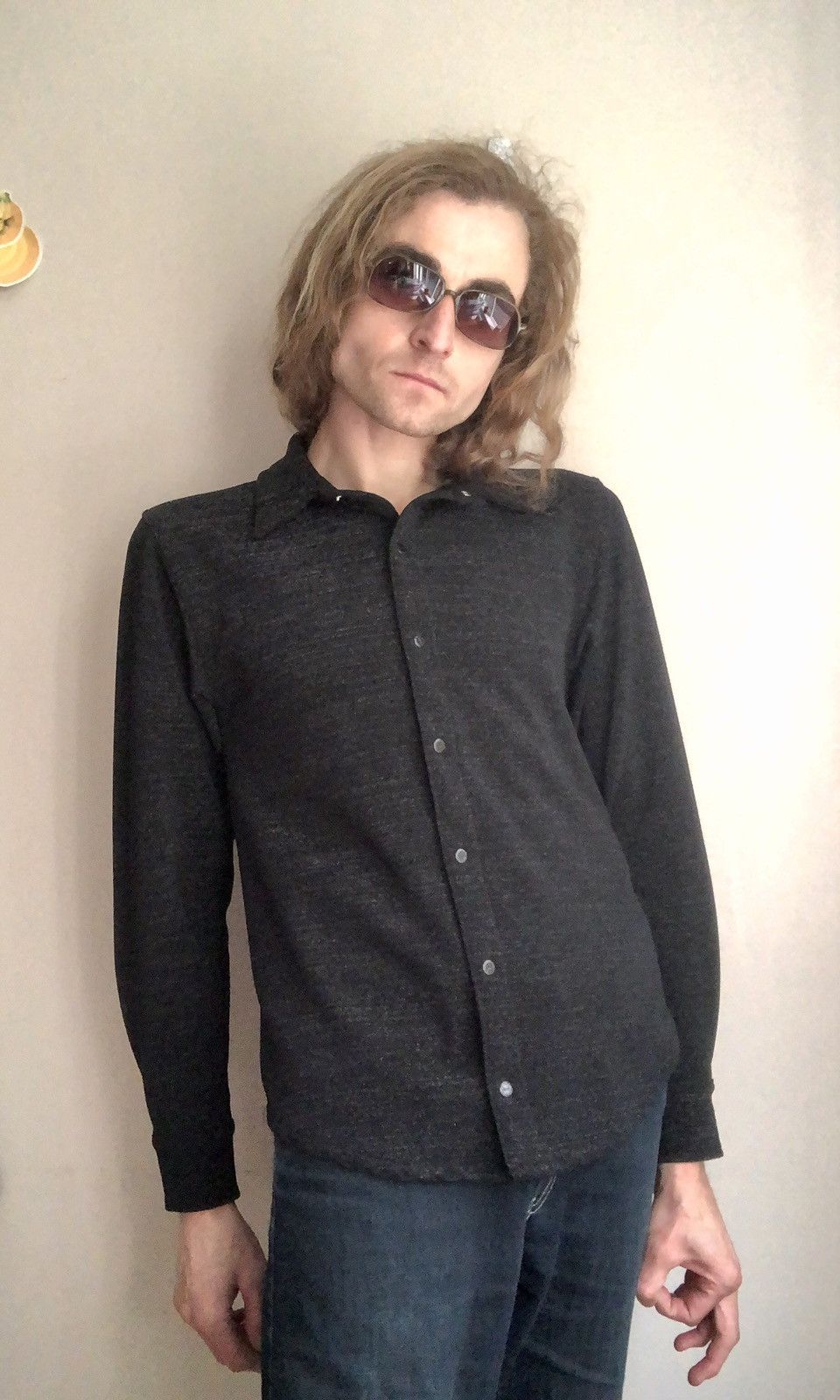 Todd Oldham Todd Oldham Vintage Shimmer Snap Button Shirt | Grailed