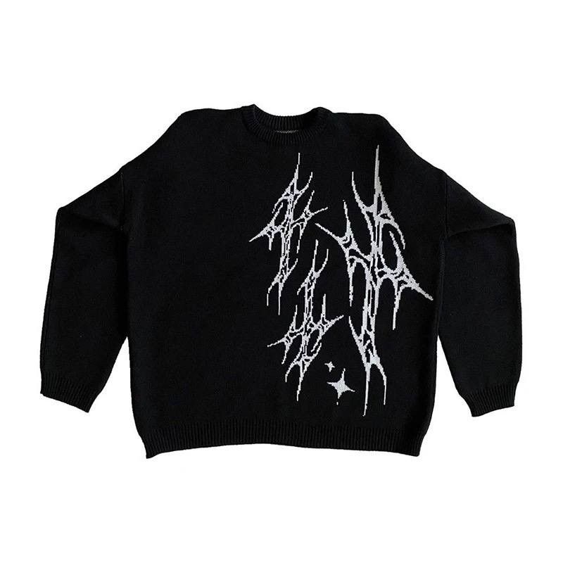 Designer × Streetwear Opium Y2K Avant Garde ART Sweater | Grailed