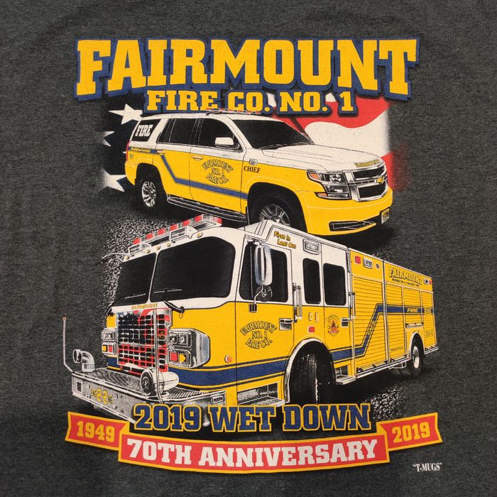 Racing Racing Fairmount Fire co anniversary t-shirt | Grailed