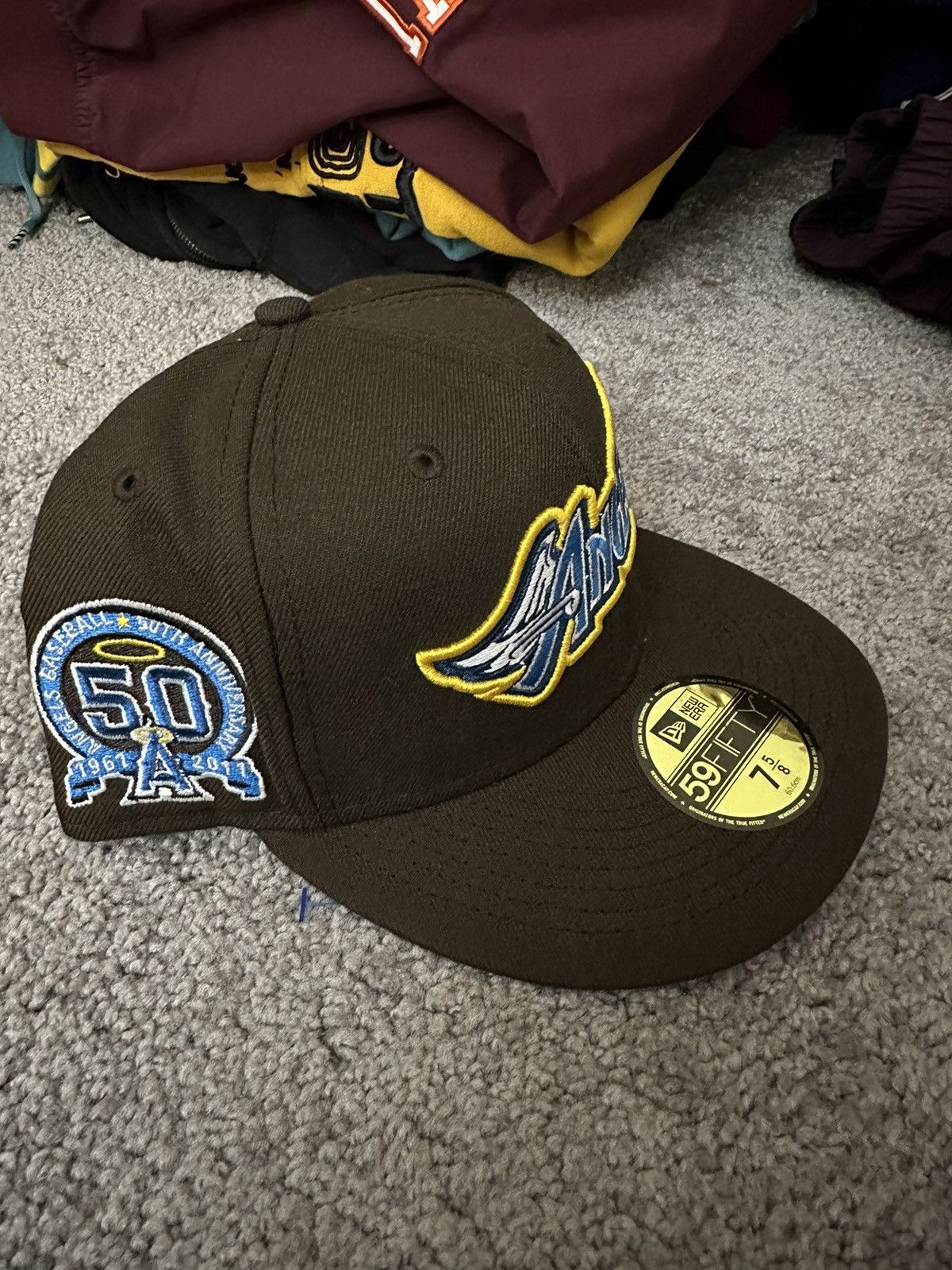 New Era New Era Anaheim Angels 50th Anniversary Fitted Hat | Grailed New Era New Era Anaheim Angels 50th Anniversary Fitted Hat | Grailed