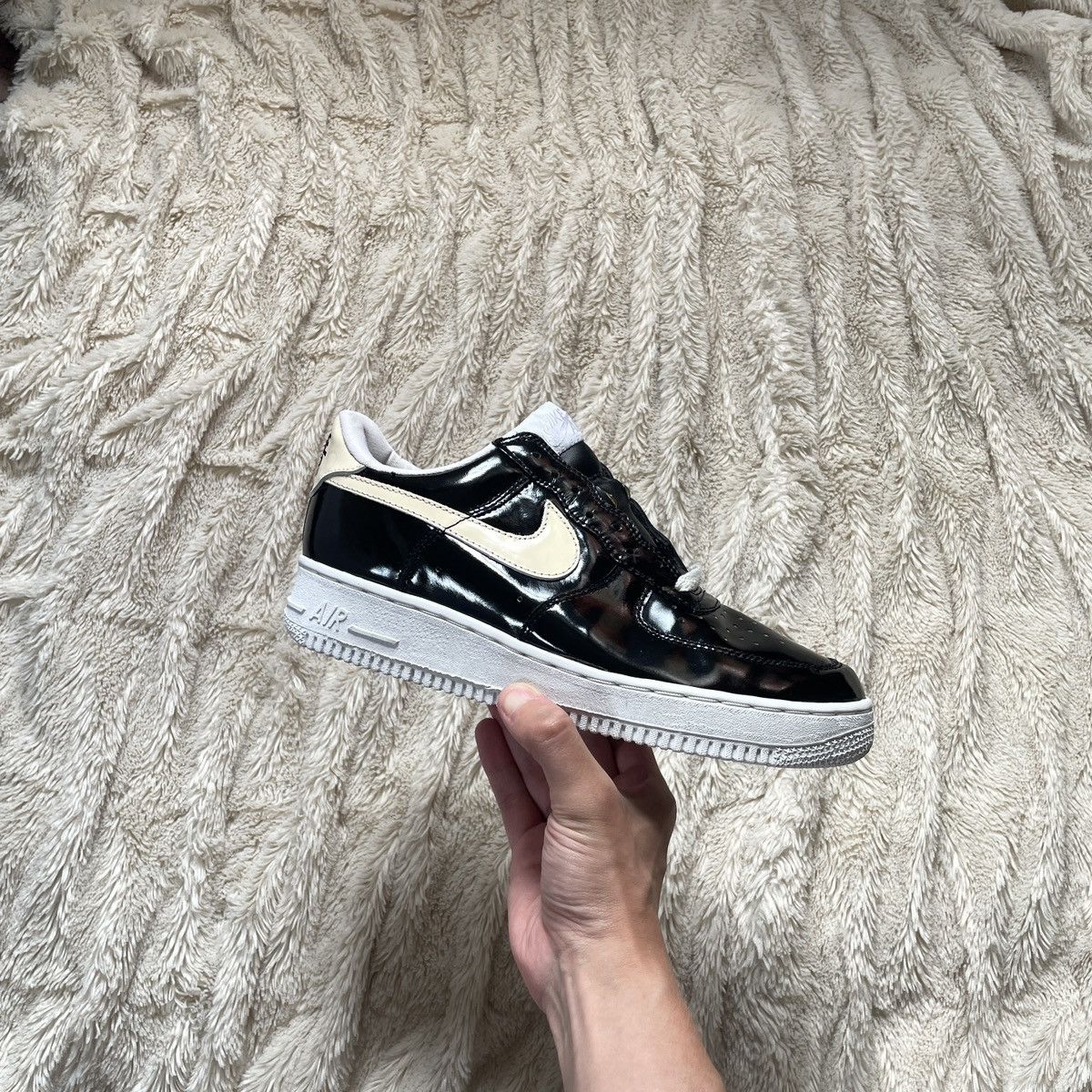 Nike 1996 NIKE AIR FORCE 1 SC PATENT LEATHER dunk sb stussy | Grailed