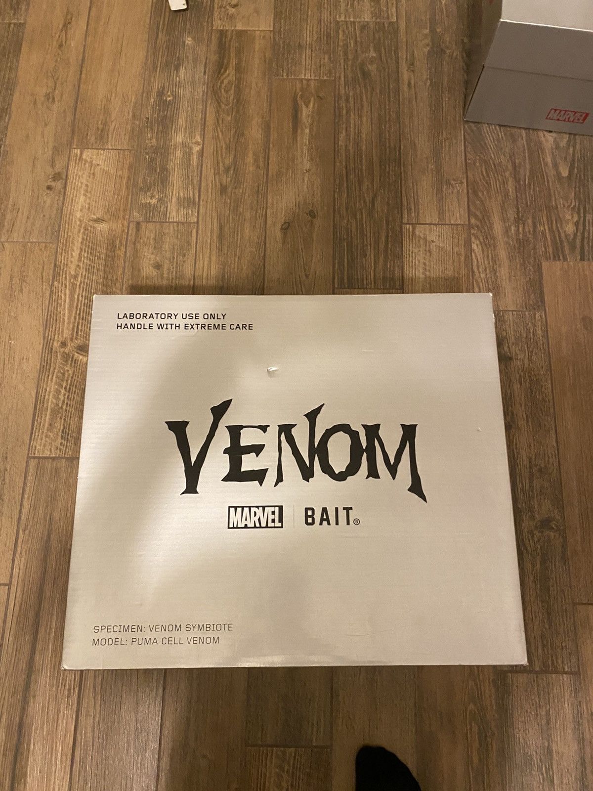 Puma BAIT x Marvel x Puma Cell 'Venom' Special Box | Grailed