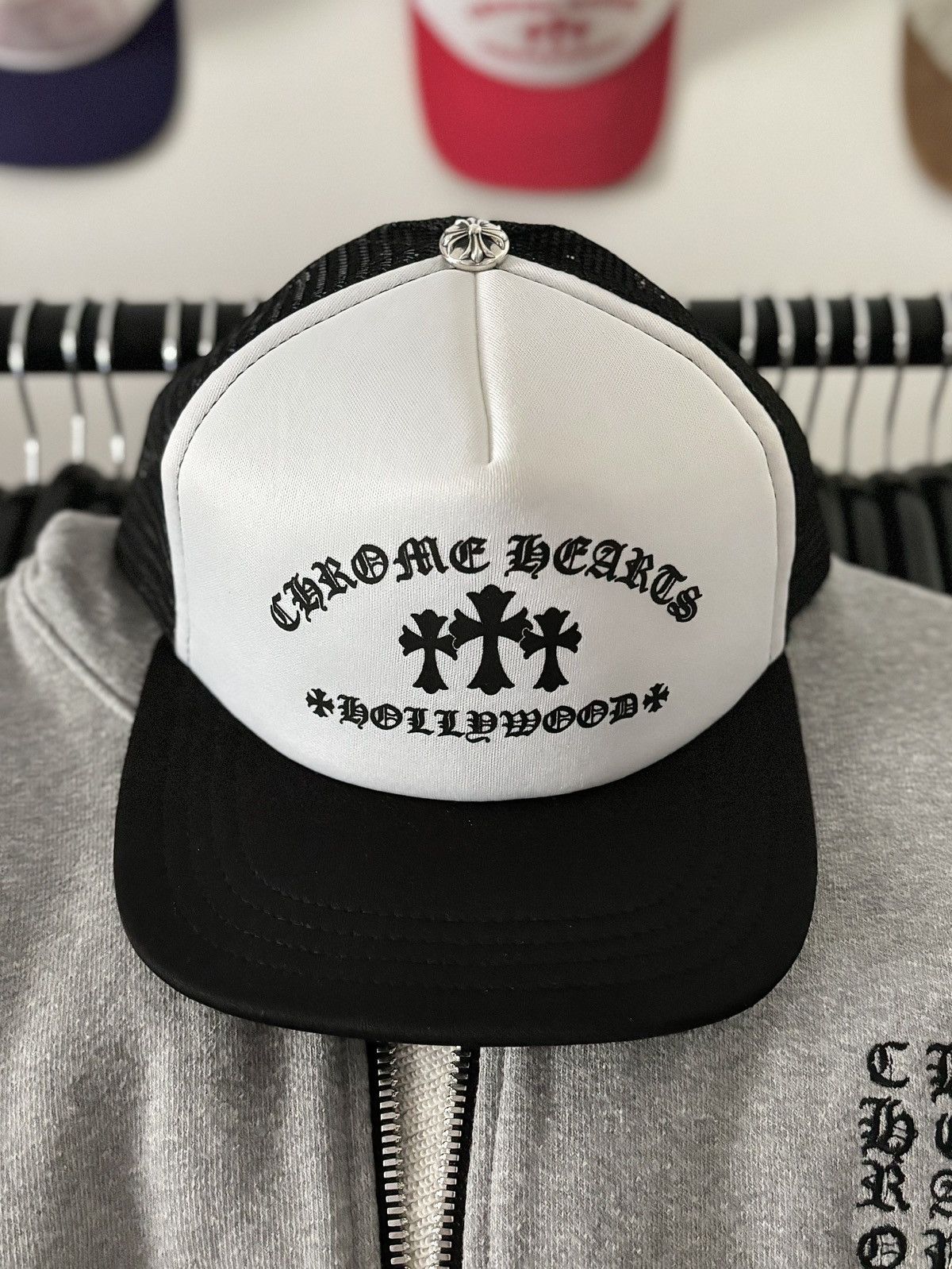 Chrome Hearts CROSS CEMETERY KING TACO HAT | Grailed