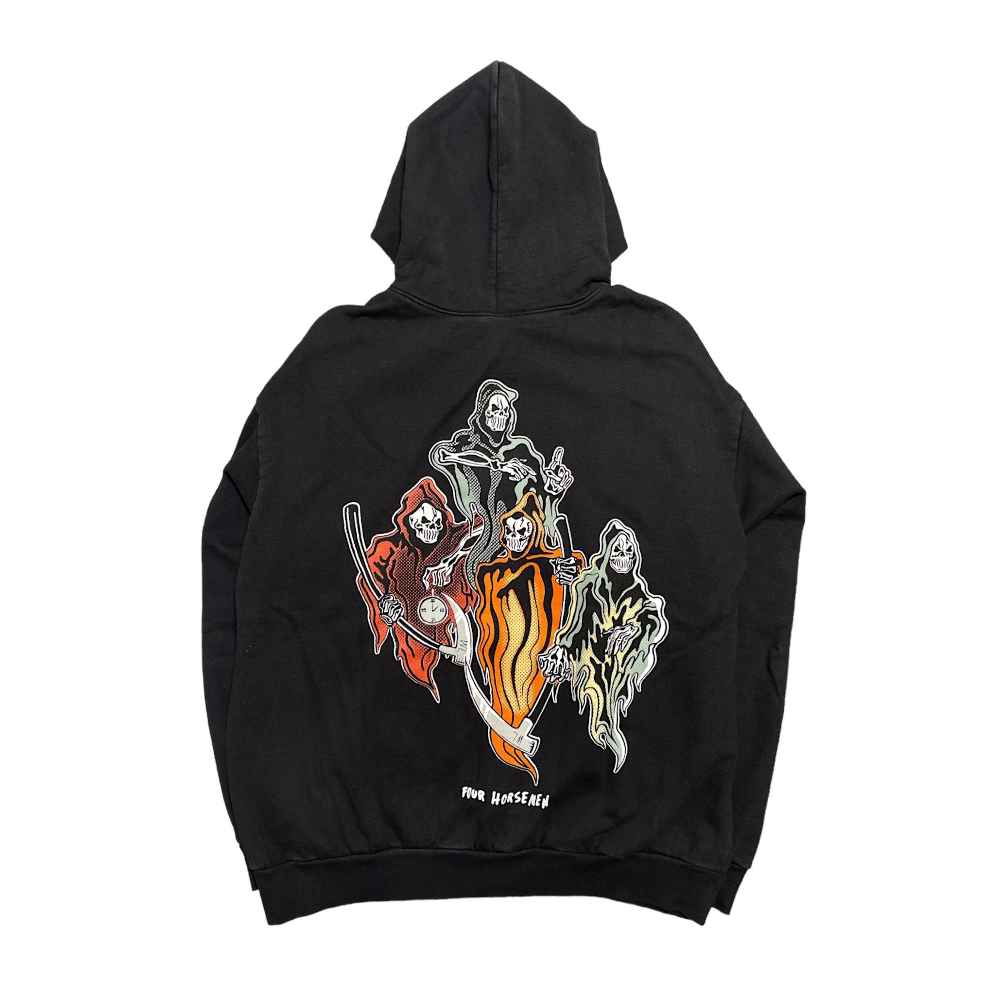Warren Lotas Four Horsemen Hooded Sweatshirt Black | Grailed