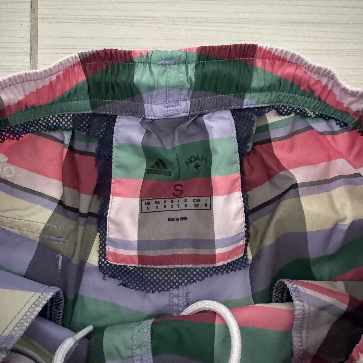 Adidas Logo Plaid Tech Swim Shorts | Grailed