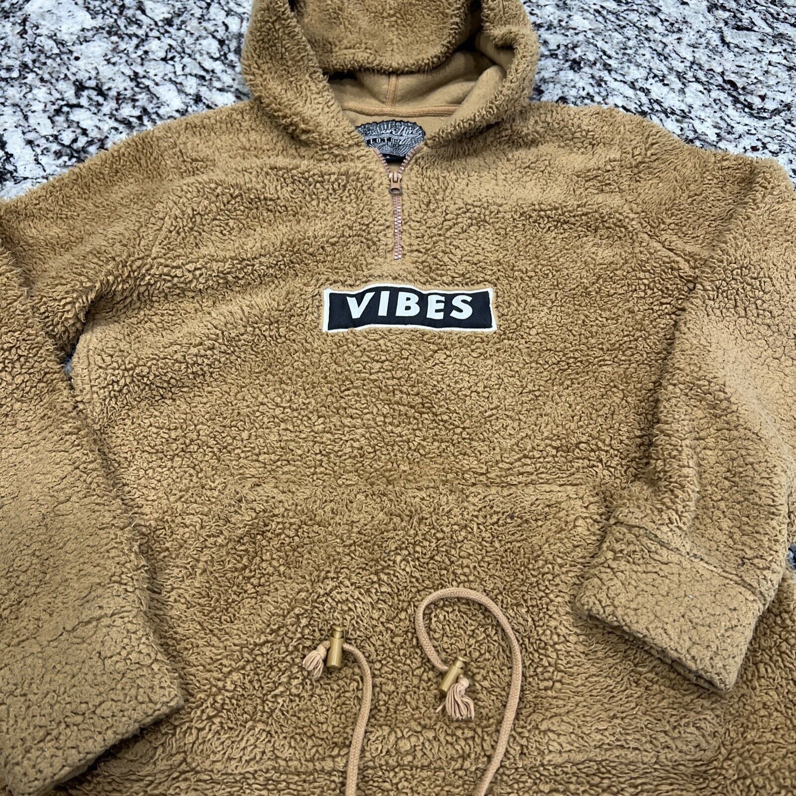 Vintage Brooklyn Cloth Fuzzy 1/4 Zip Fleece Small. “vibes” | Grailed