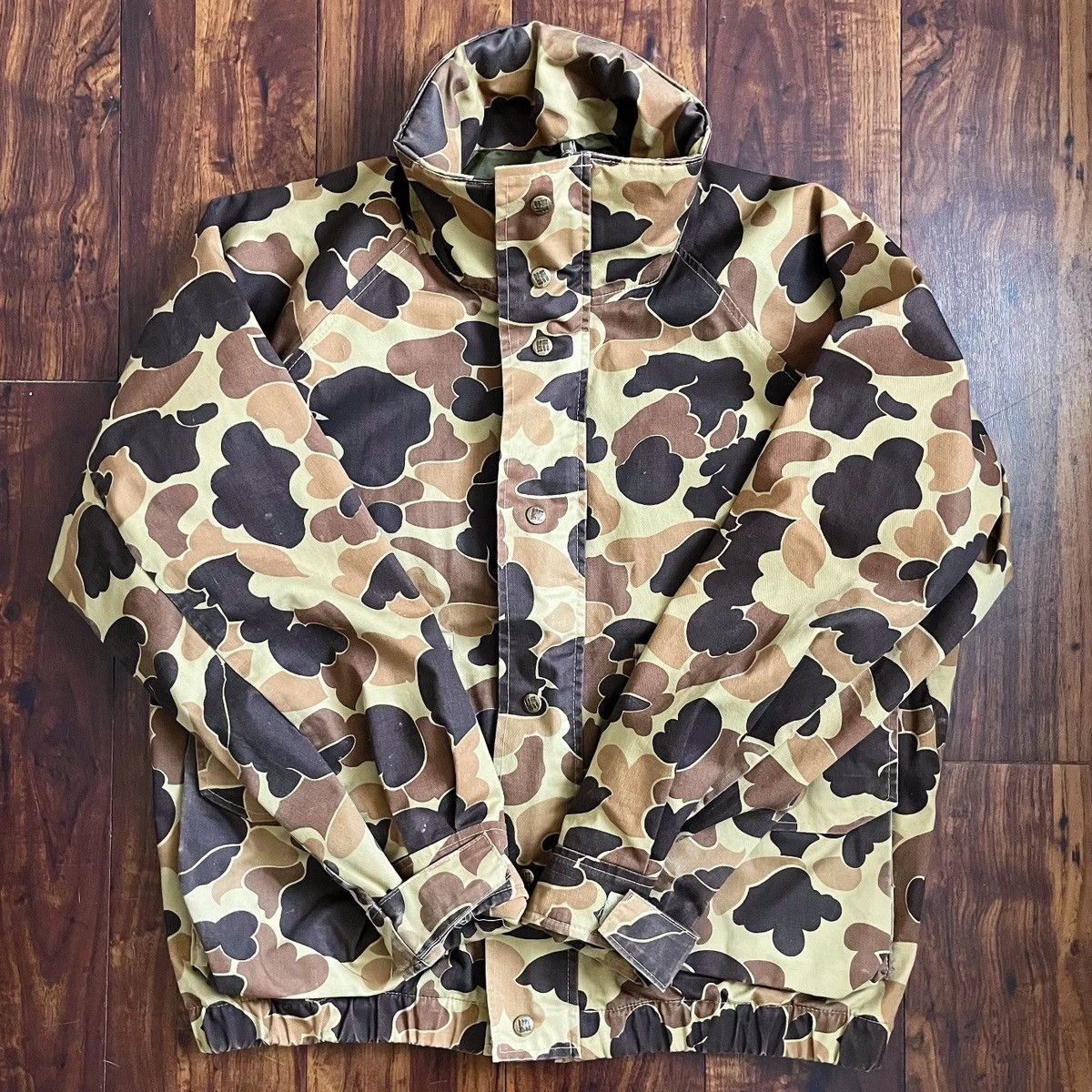 Camo × Columbia × Vintage Vintage 1980’s Columbia Gore-Tex Duck Hunting Camo Jacket | Grailed
