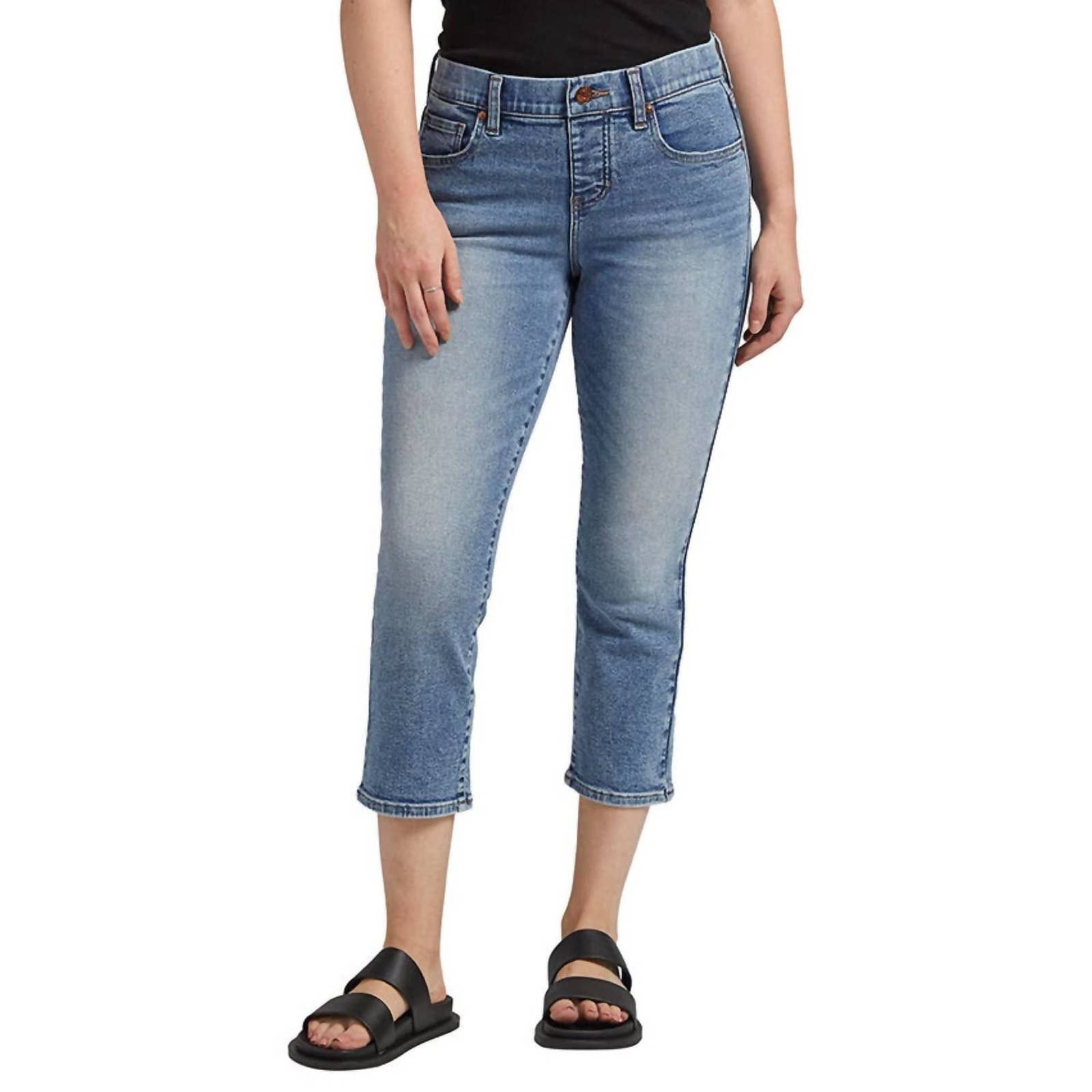 Designer JAG Maya Mid Rise Capri Jean In Del Mar | Grailed