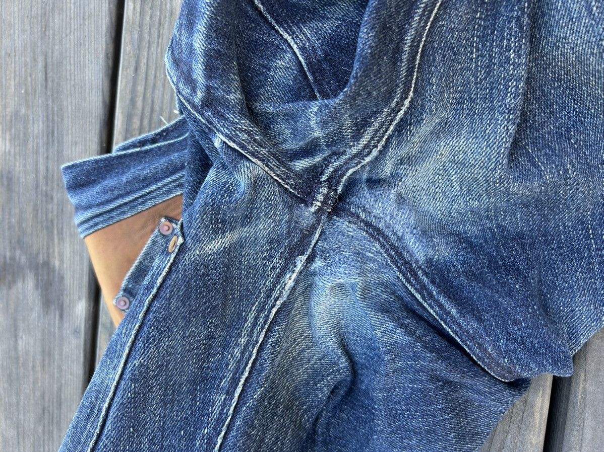 Grease Point Workwear Vintage Grease Point work Jean, veg tan accents ...